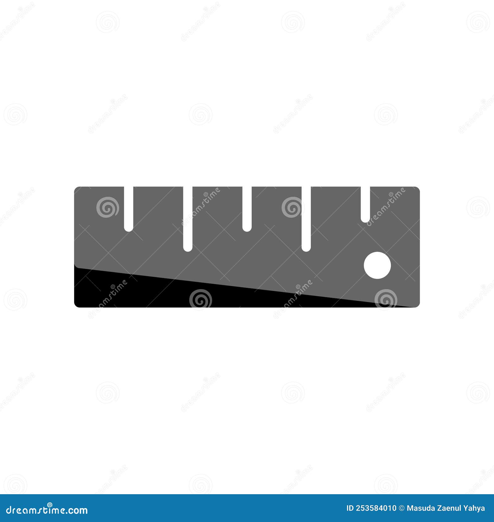 Illustration Vector Graphic of Ruler Icon Stock Vector - Illustration ...