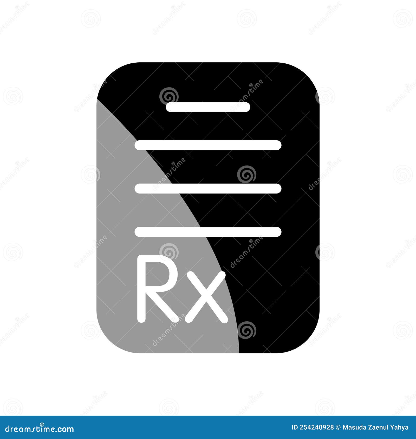 Illustration Vector Graphic of Rx Icon Stock Vector - Illustration of ...