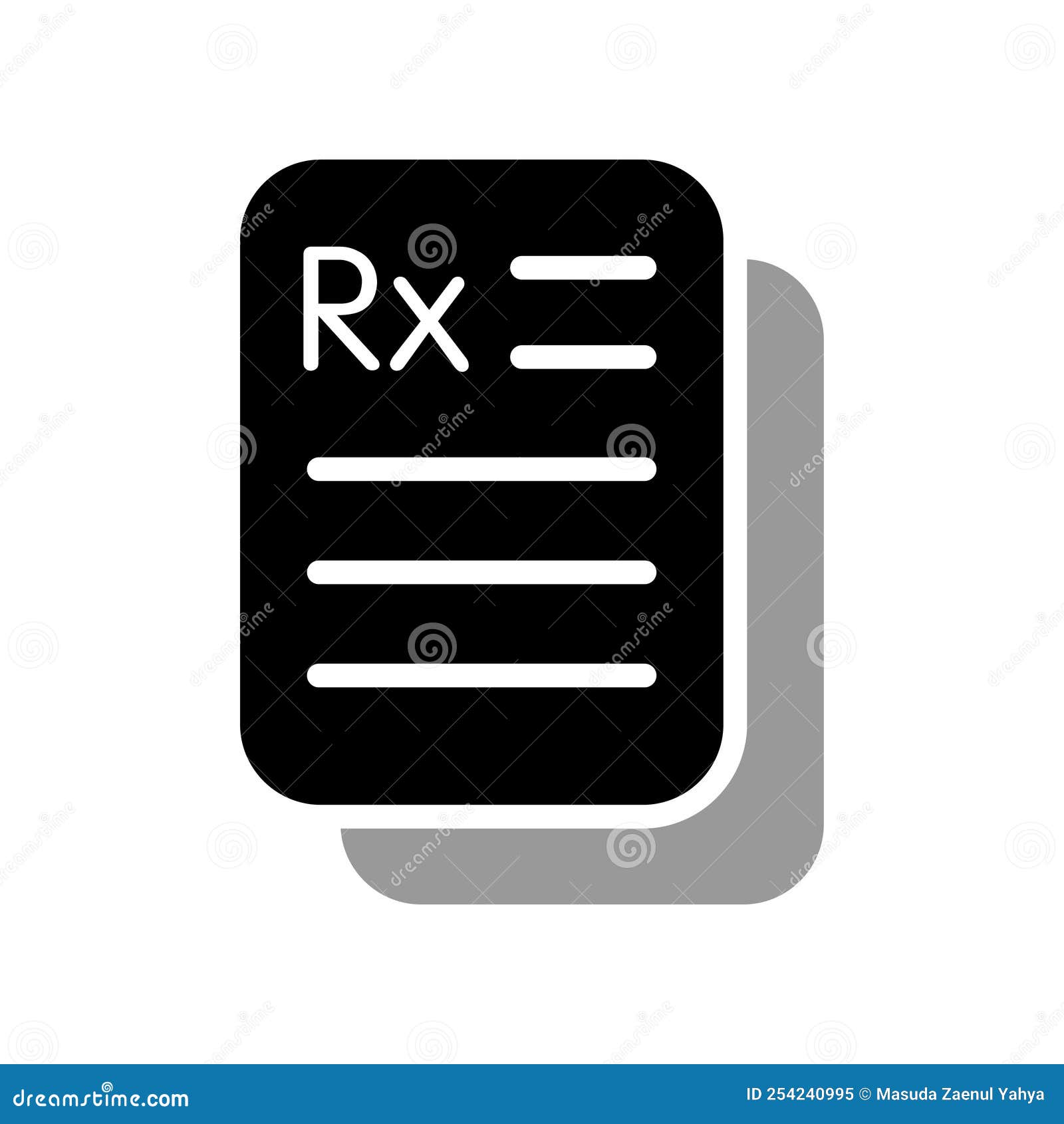 Illustration Vector Graphic of Rx Icon Stock Vector - Illustration of ...