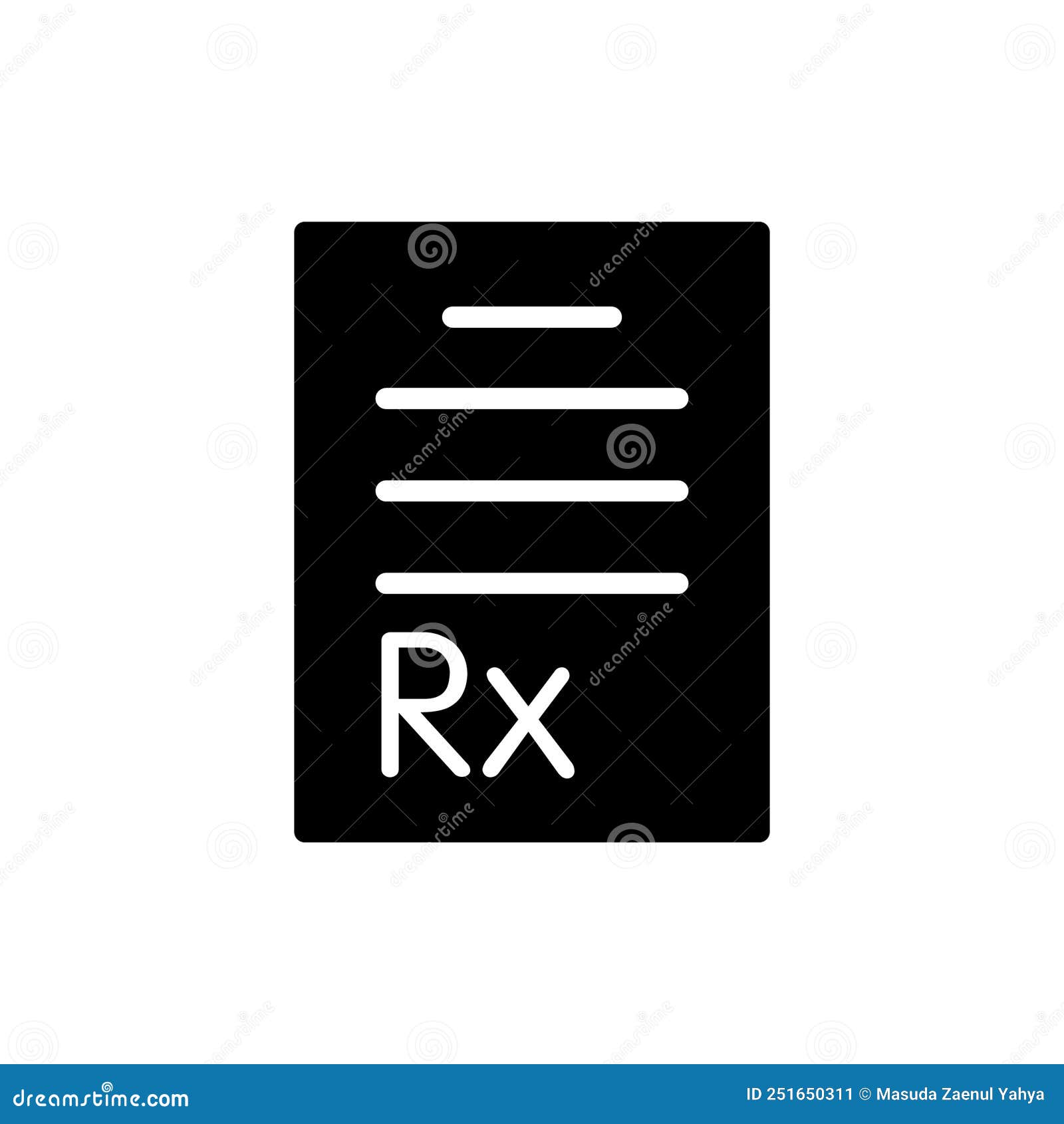 Illustration Vector Graphic of Rx Icon Stock Vector - Illustration of ...