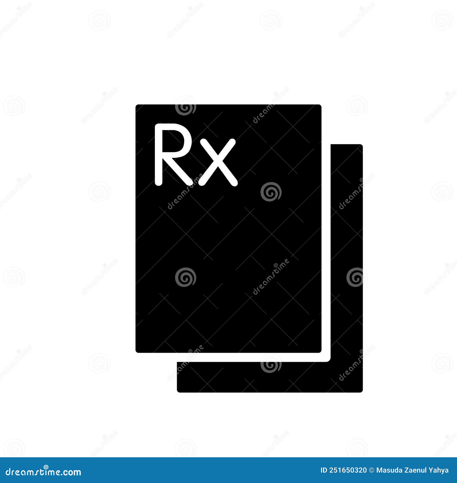 Illustration Vector Graphic of Rx Icon Stock Vector - Illustration of ...