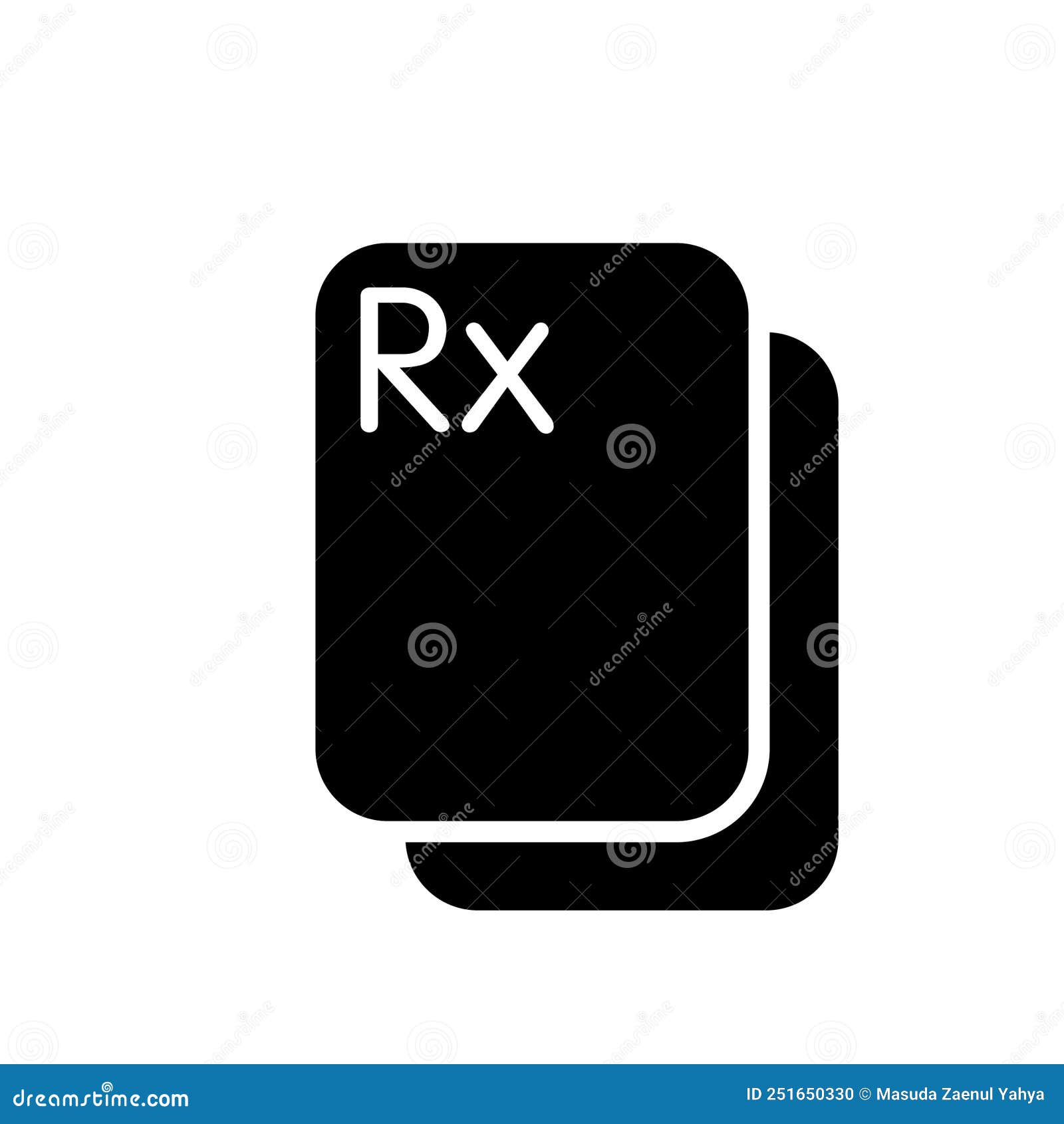 Illustration Vector Graphic of Rx Icon Stock Vector - Illustration of ...