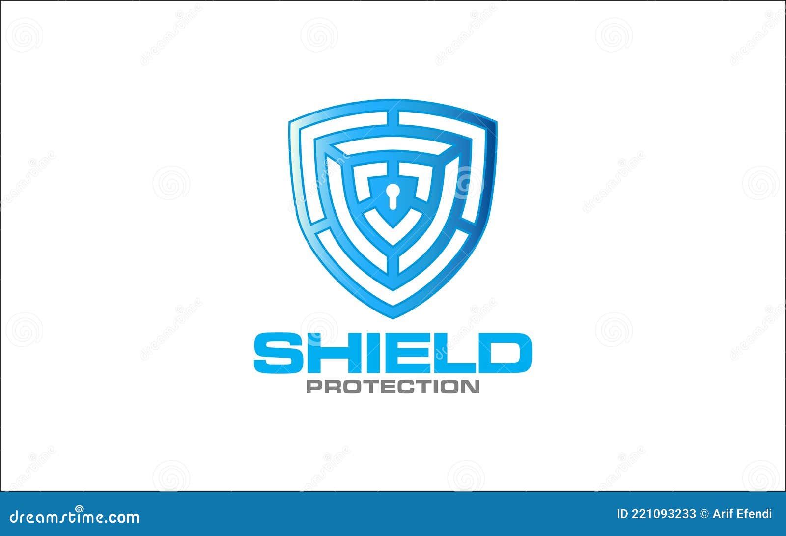 Illustration Vector Graphic of Safe, Lock, Shield, and Security Logo ...