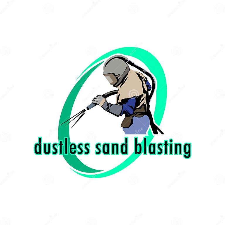 Illustration Vector Graphic of Sand Blasting Stock Vector ...