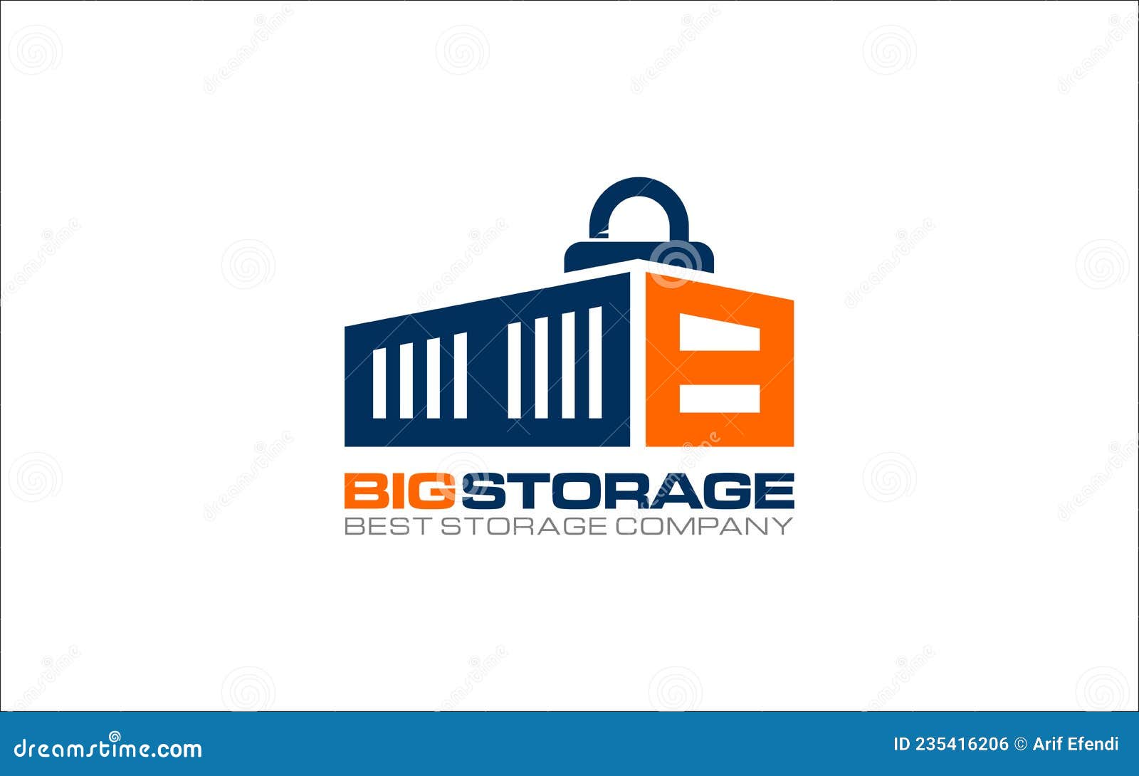 Illustration Vector Graphic of Self Storage Company Logo Design ...