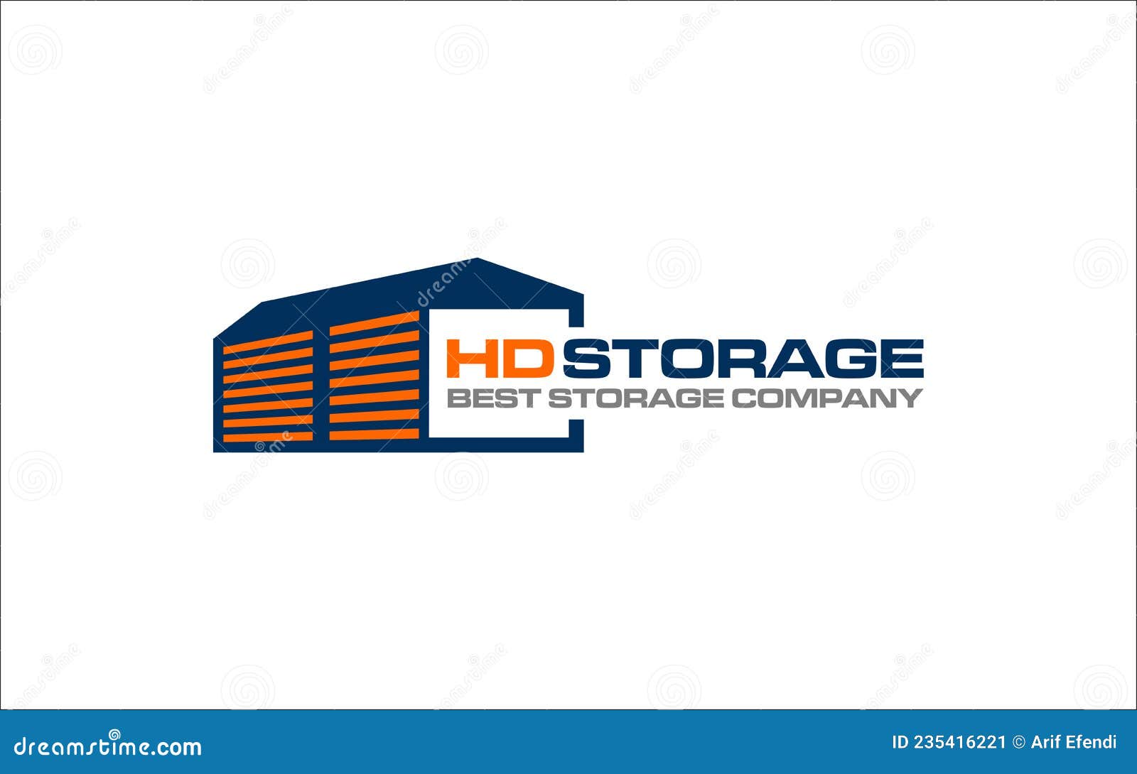 Illustration Vector Graphic of Self Storage Company Logo Design ...