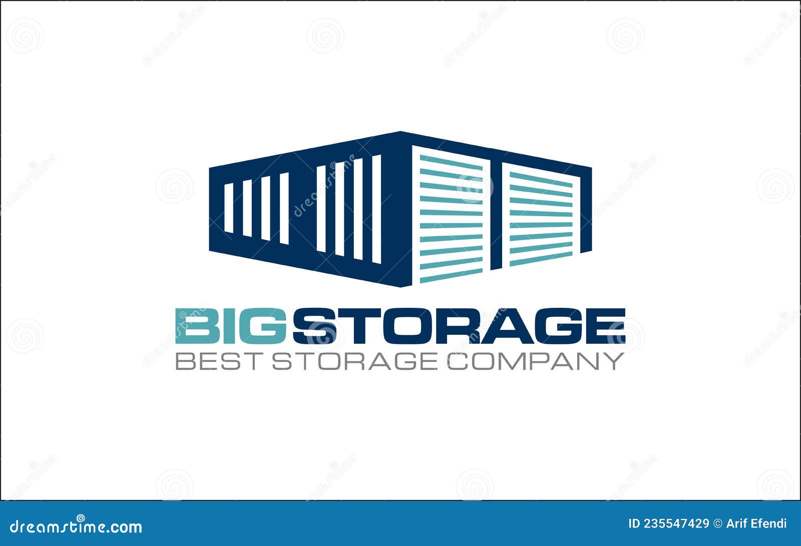 Illustration Vector Graphic of Self Storage Company Logo Design ...
