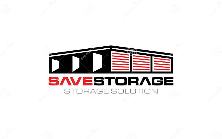 Illustration Vector Graphic of Self Storage Solution Company Logo ...
