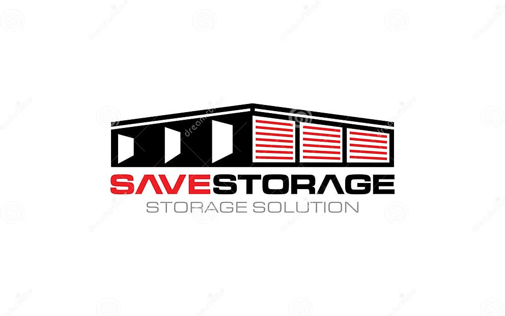 Illustration Vector Graphic of Self Storage Solution Company Logo ...
