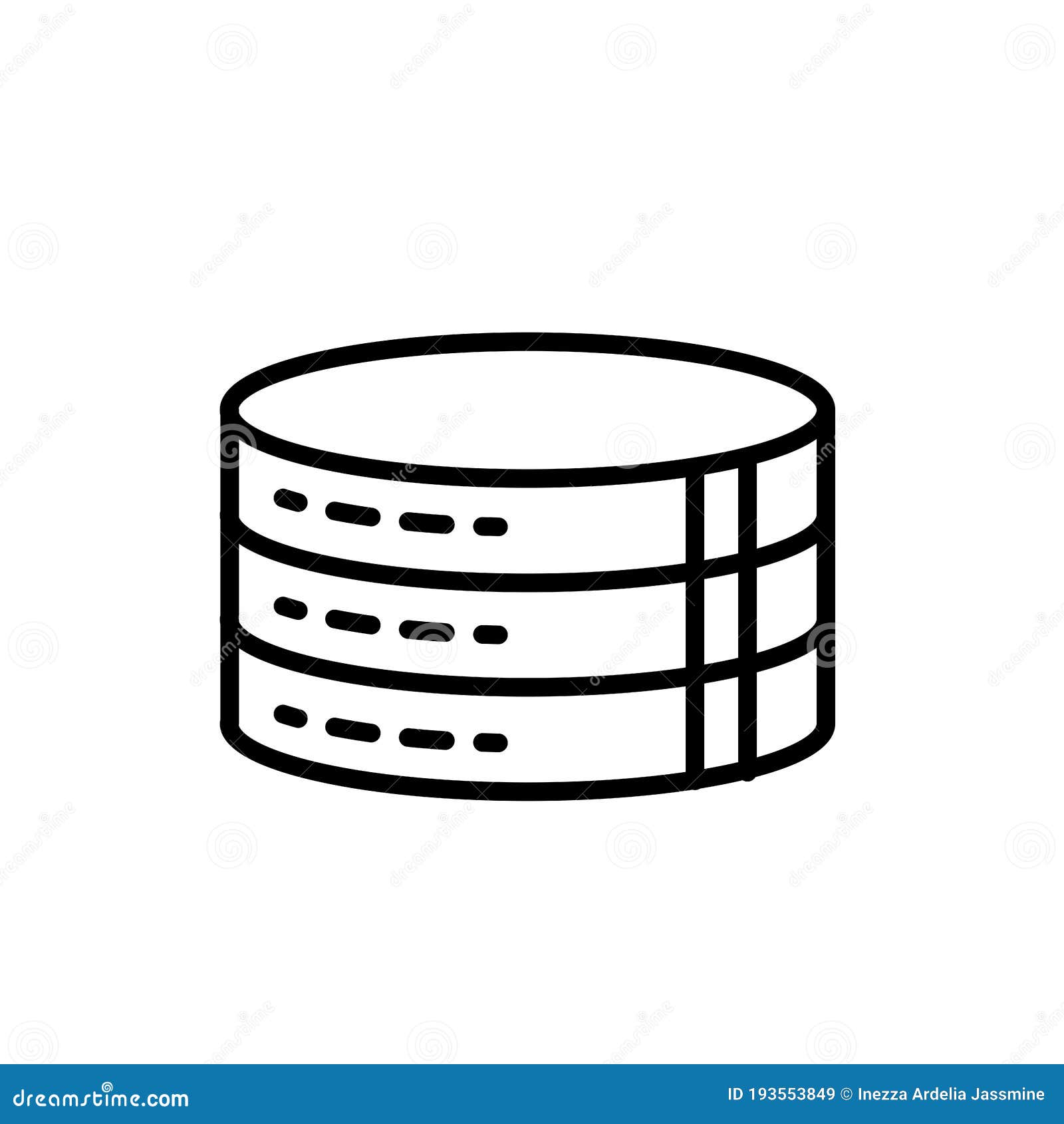 Server Icon, Illustration Design Template Stock Vector - Illustration ...