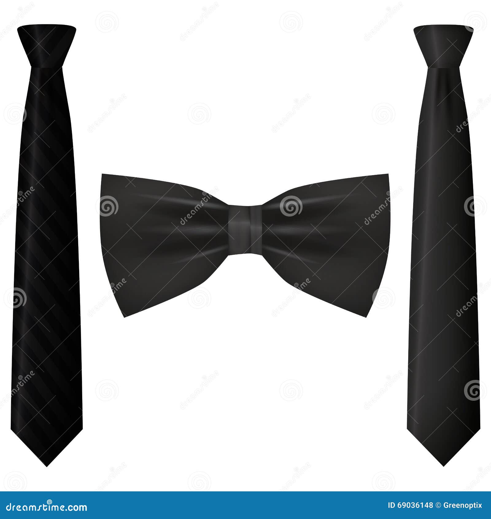 Illustration Vector Graphic Set Tie Stock Illustration - Illustration ...