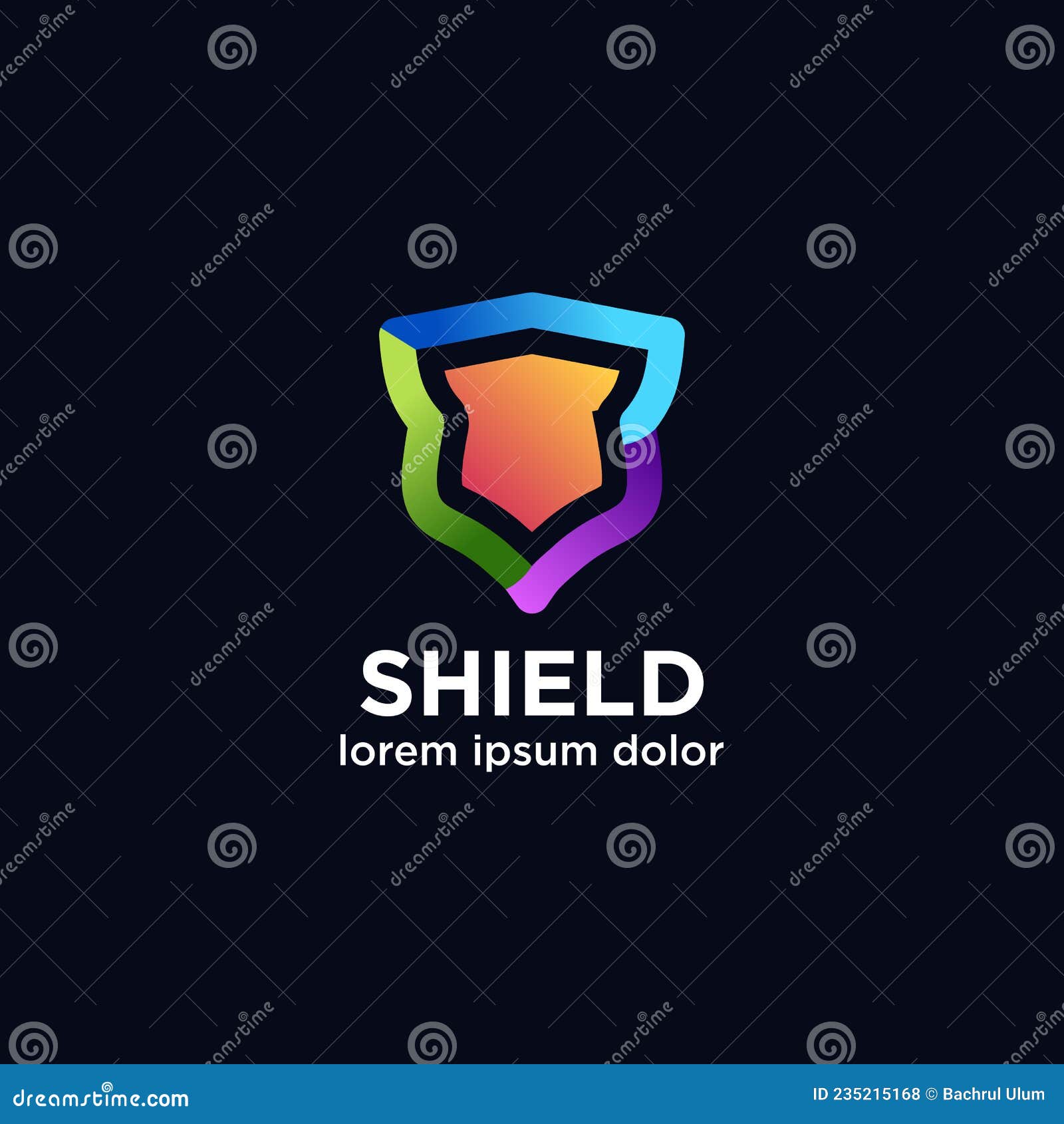 Illustration Vector Graphic of Shield Logo. Protection, Security, and ...