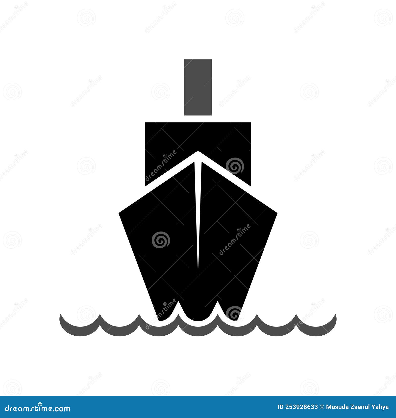 Illustration Vector Graphic of Ship Icon Stock Vector - Illustration of ...