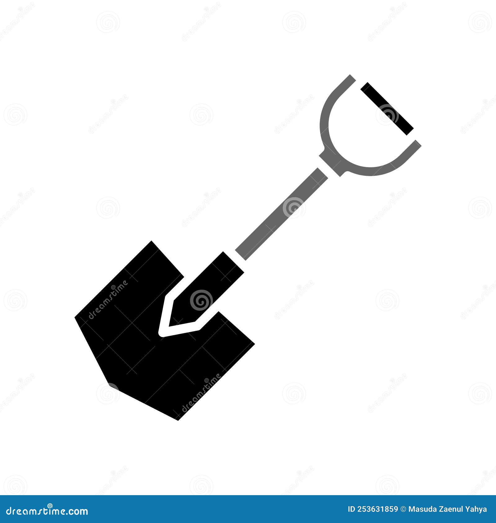 Illustration Vector Graphic of Shovel Icon Stock Vector - Illustration ...