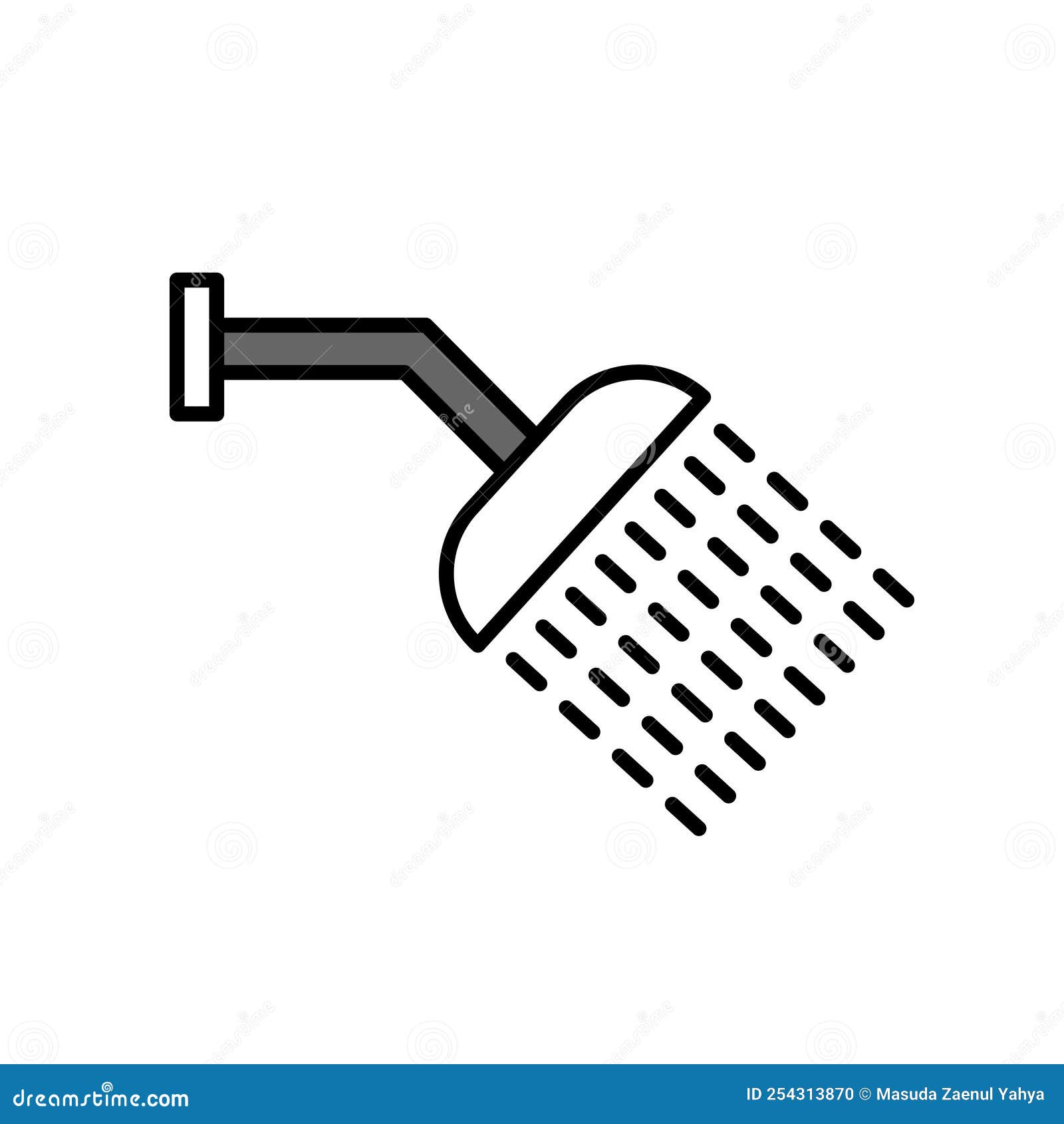 Illustration Vector Graphic of Shower Icon Stock Vector - Illustration ...