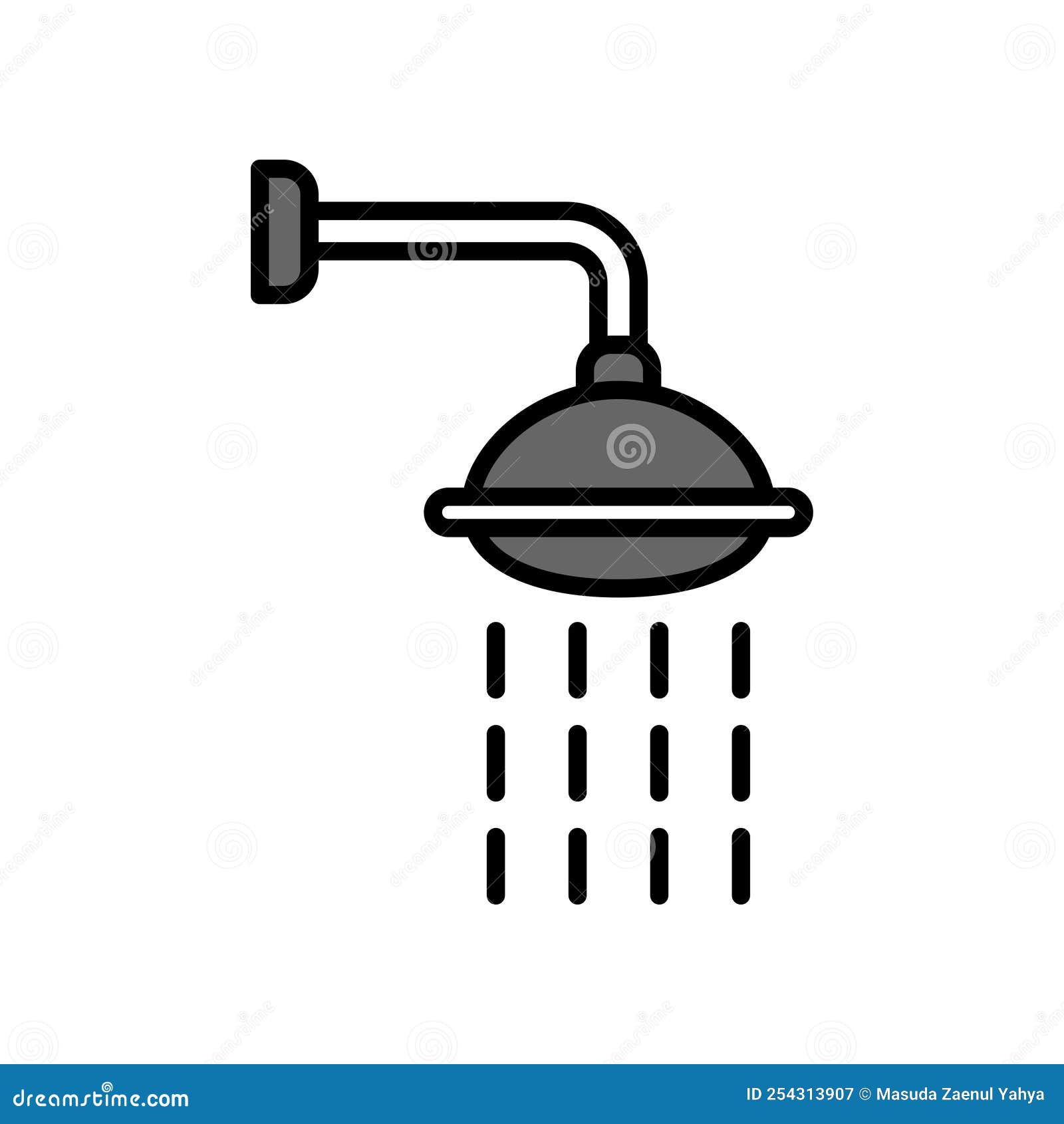 Illustration Vector Graphic of Shower Icon Stock Vector - Illustration ...