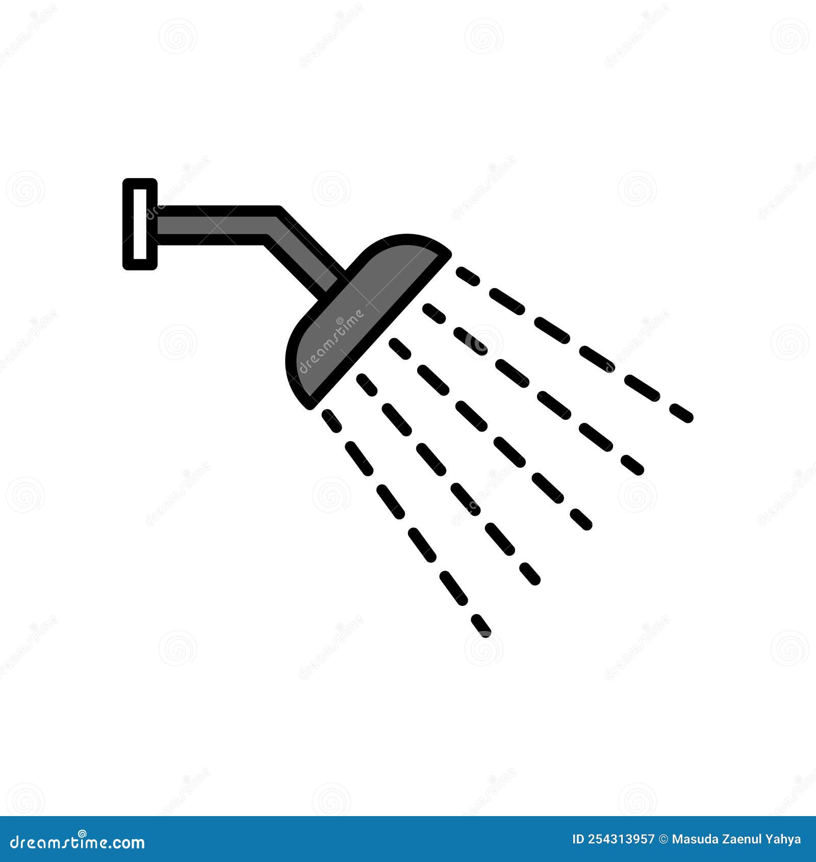 Illustration Vector Graphic of Shower Icon Stock Vector - Illustration ...