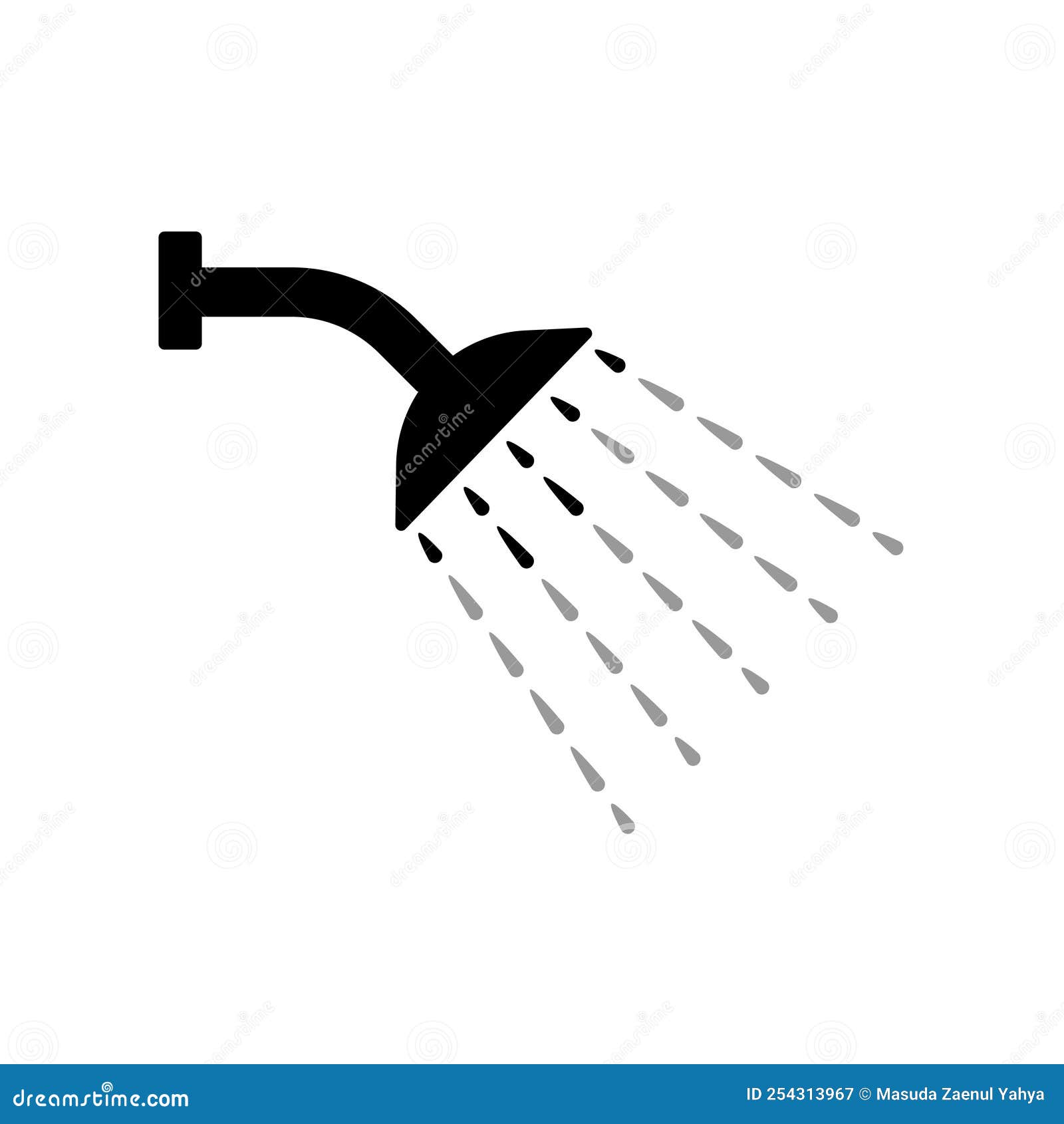 Illustration Vector Graphic of Shower Icon Stock Vector - Illustration ...