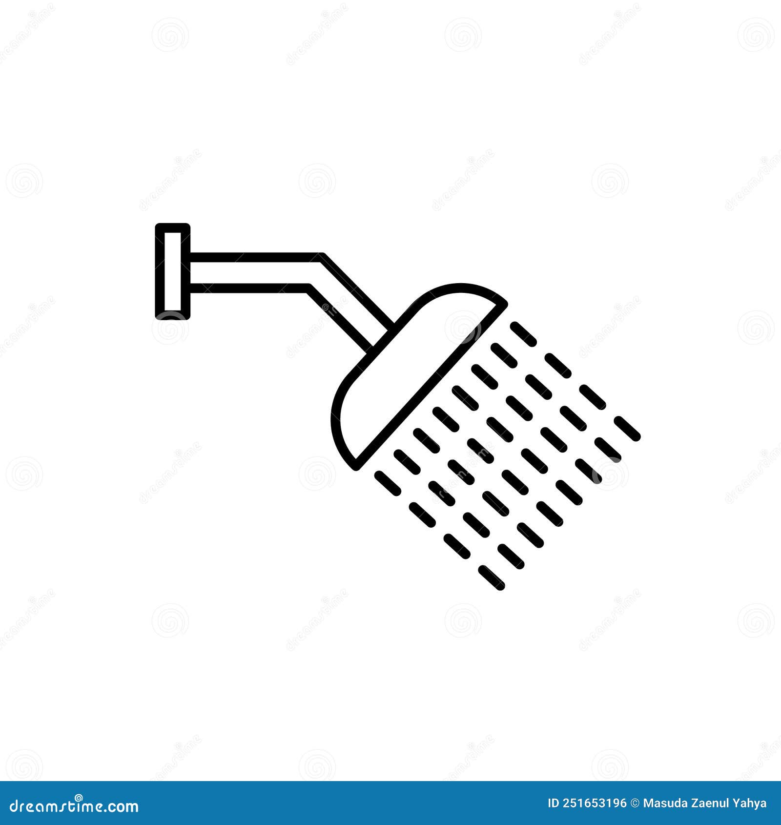 Illustration Vector Graphic of Shower Icon Stock Vector - Illustration ...
