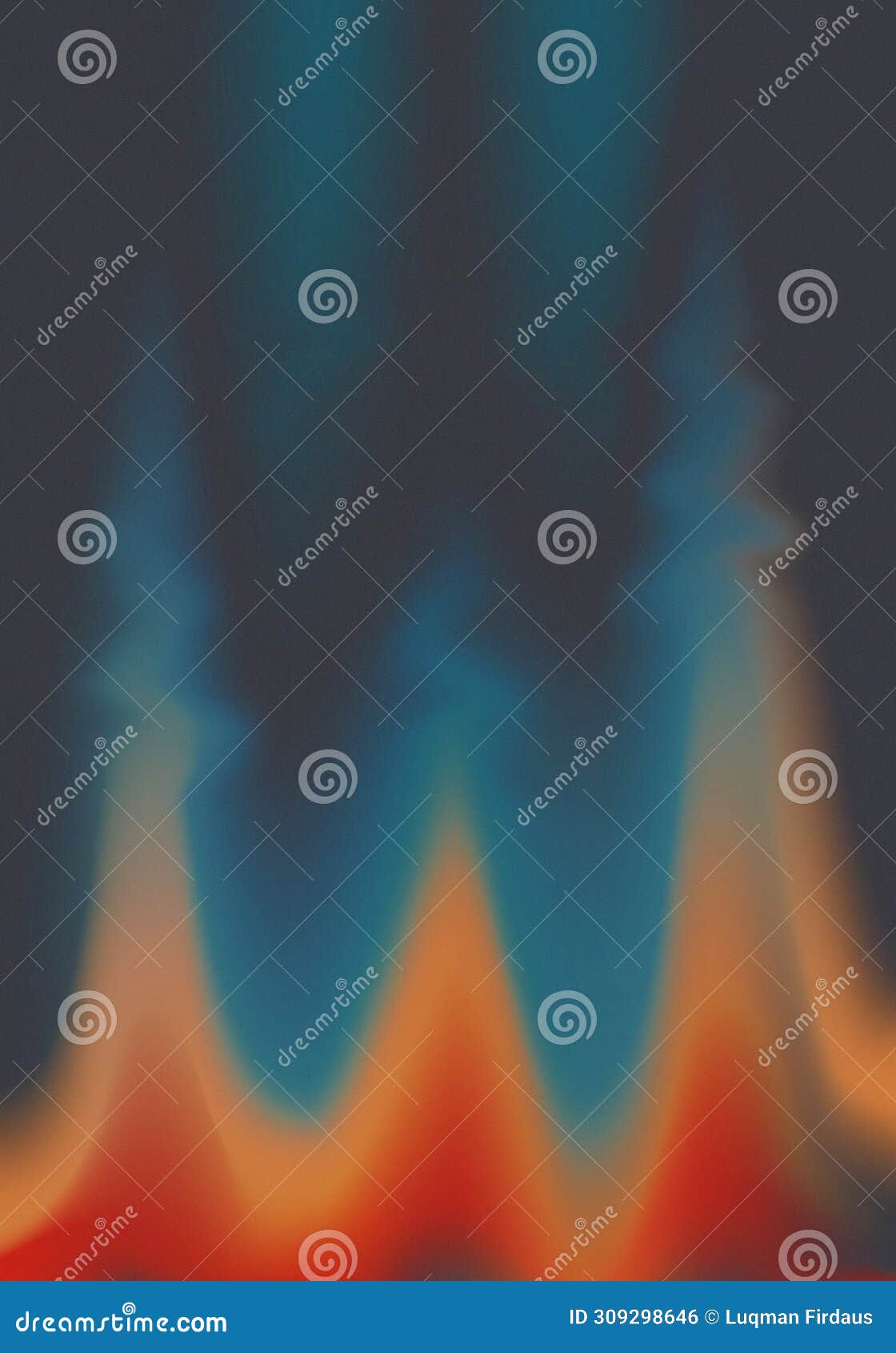 Liquid Flame Gradient Background Soft Grainy Style Wavy Vibrant High ...