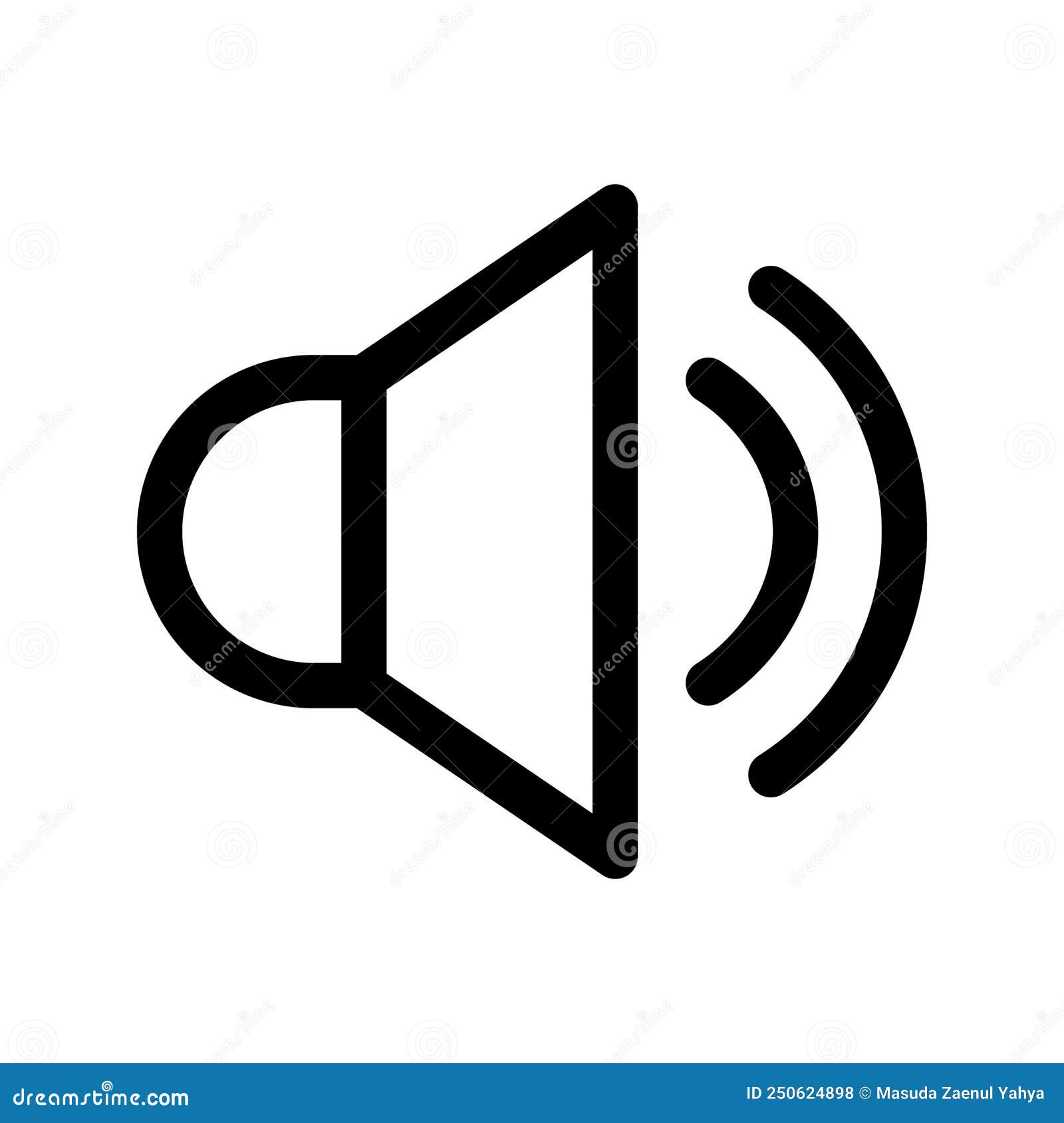 Illustration Vector Graphic of Sound Icon Design Stock Vector ...