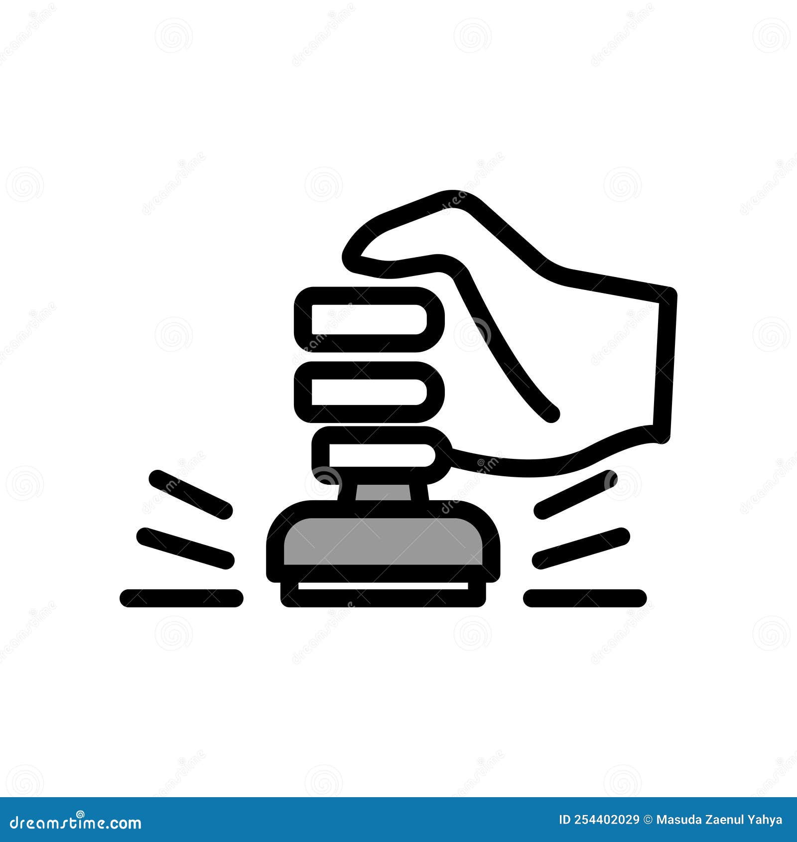 Illustration Vector Graphic of Stamp Icon Stock Vector - Illustration ...