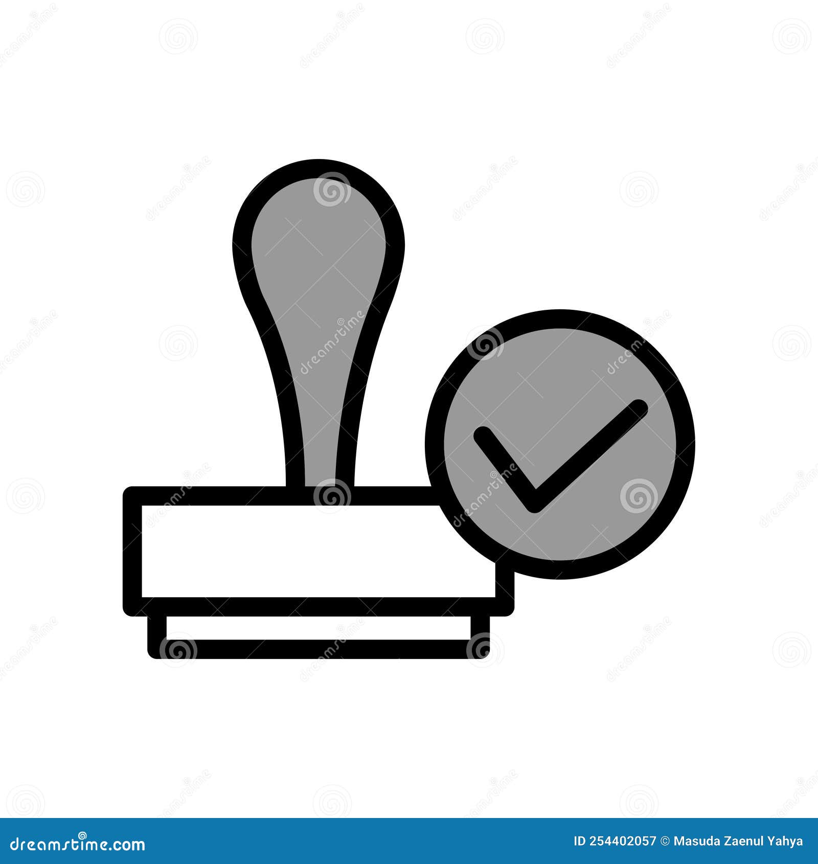 Illustration Vector Graphic of Stamp Icon Stock Vector - Illustration ...