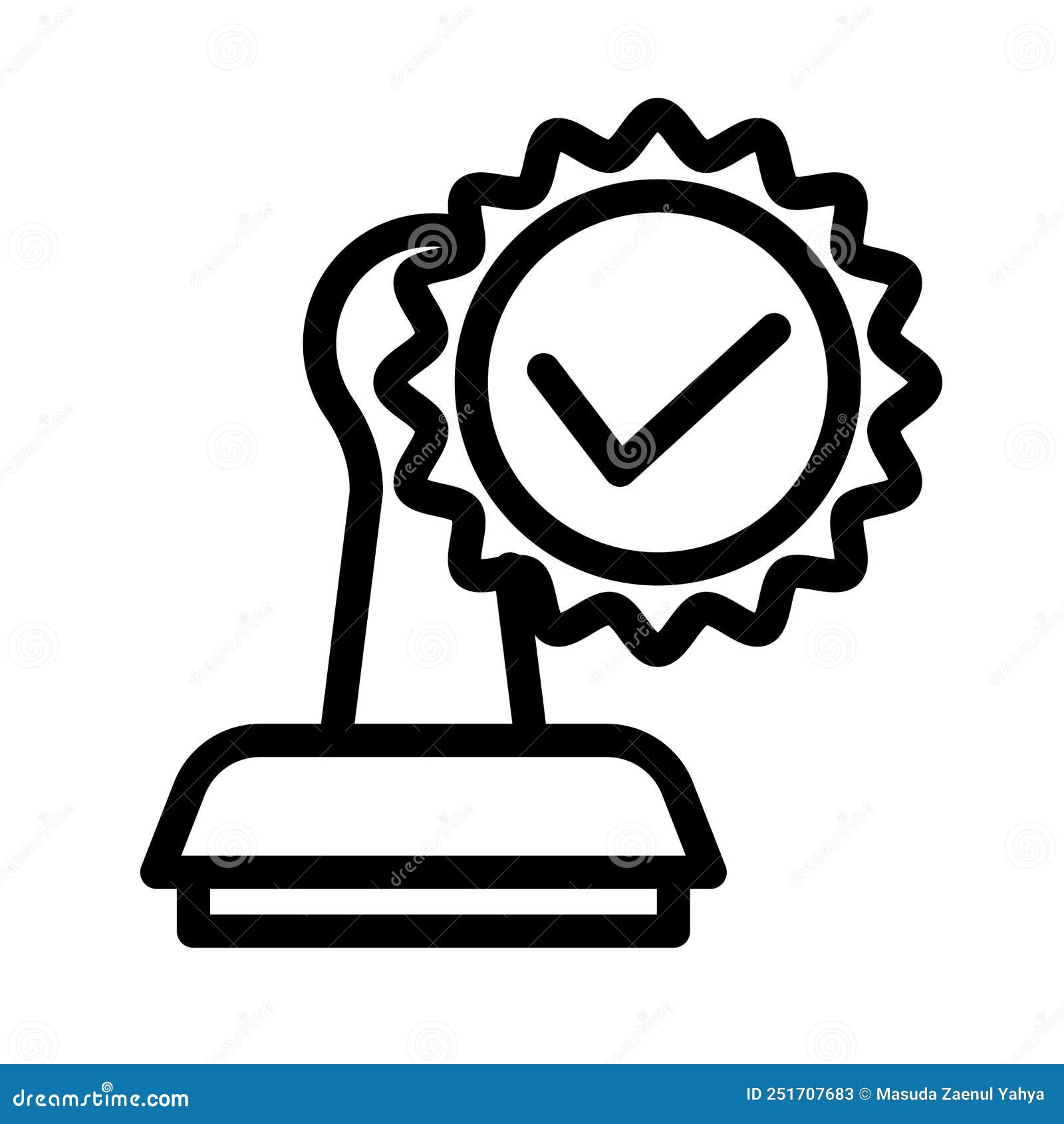 Illustration Vector Graphic of Stamp Icon Stock Vector - Illustration ...