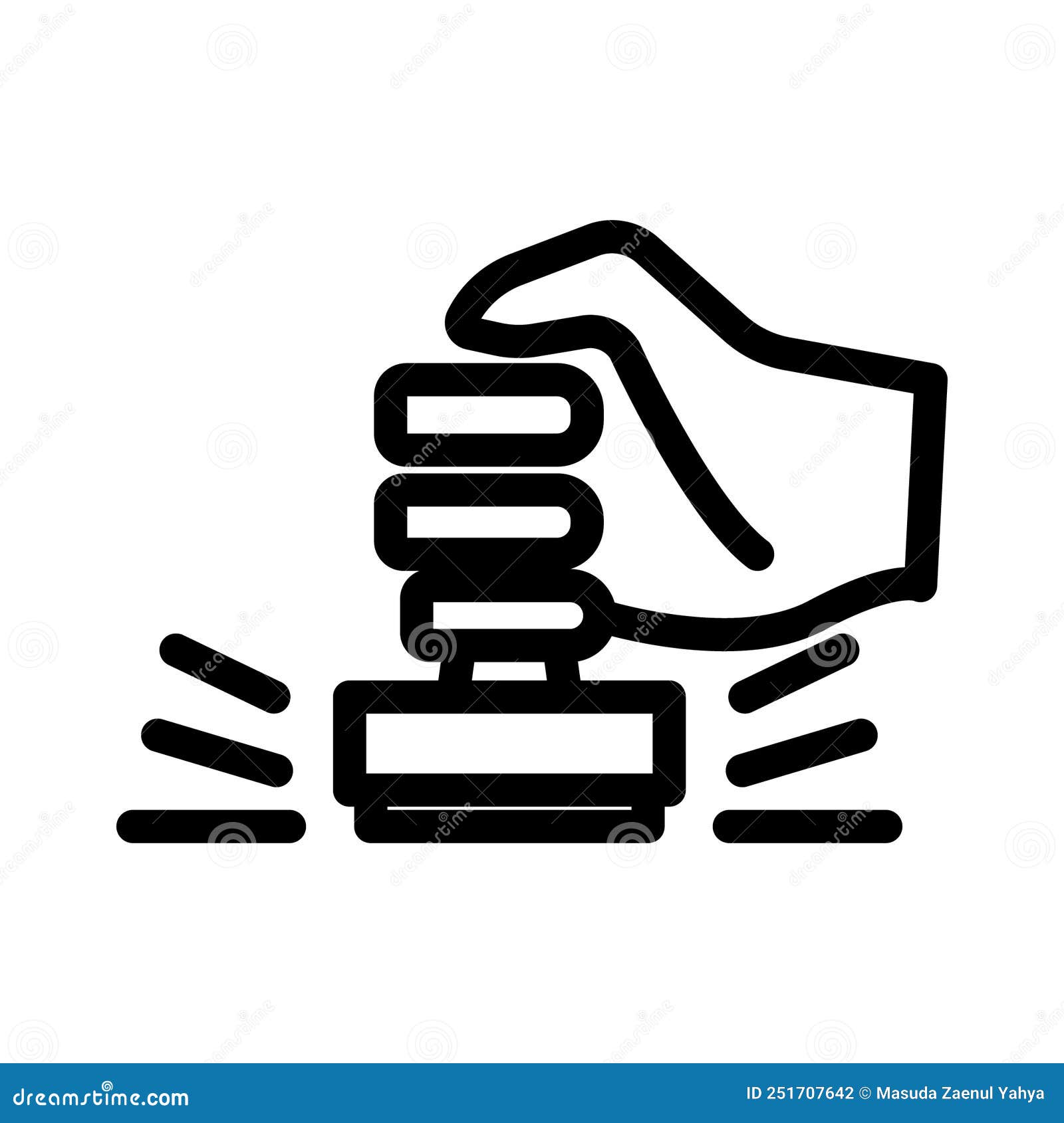 Illustration Vector Graphic of Stamp Icon Stock Vector - Illustration ...