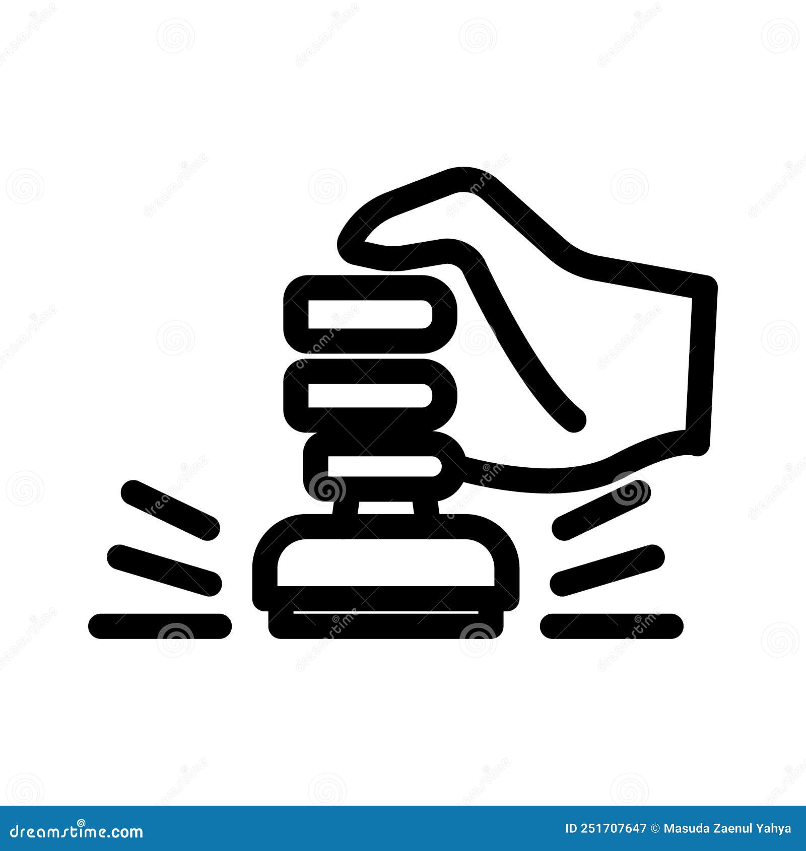 Illustration Vector Graphic of Stamp Icon Stock Vector - Illustration ...