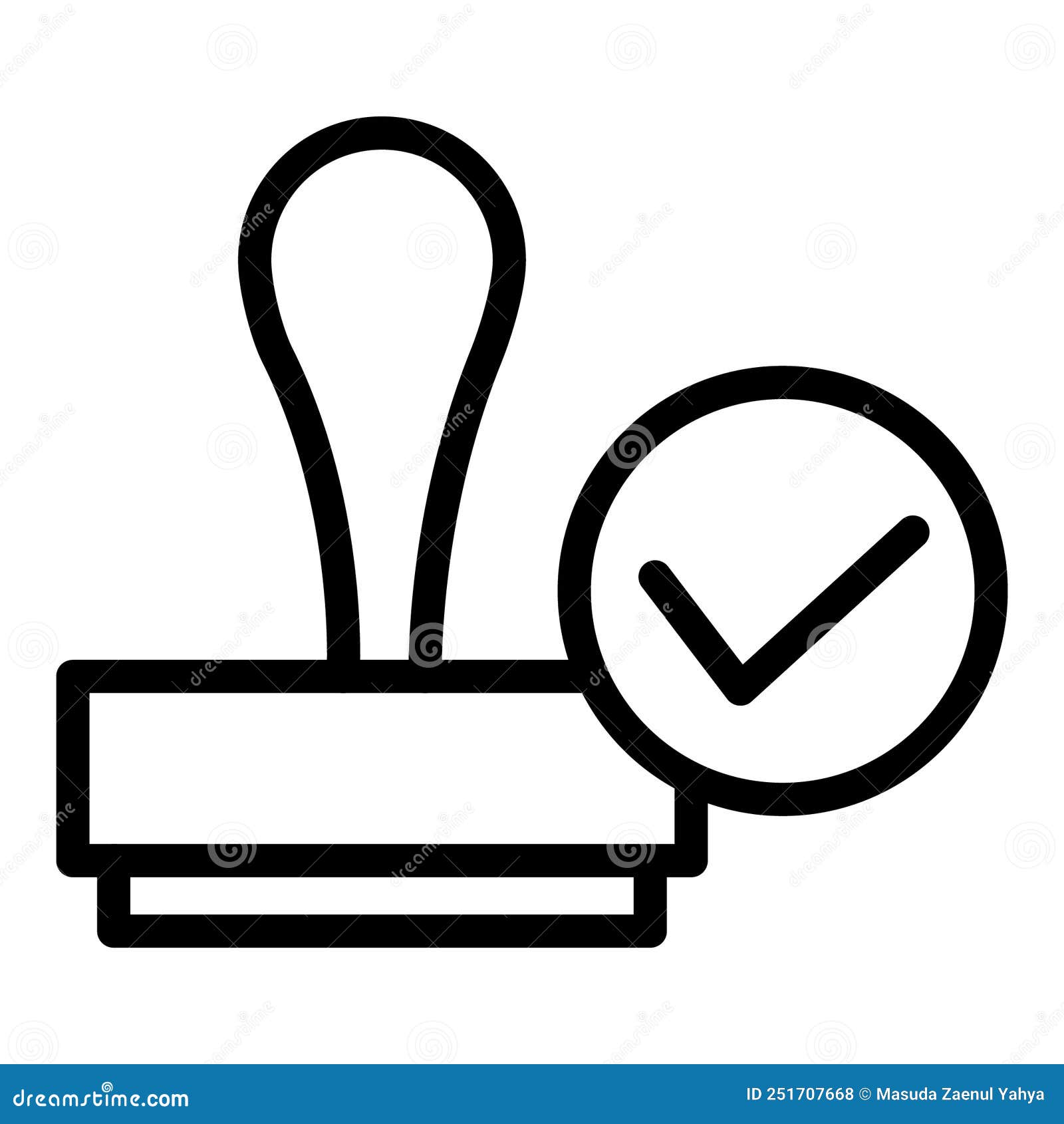 Illustration Vector Graphic of Stamp Icon Stock Vector - Illustration ...