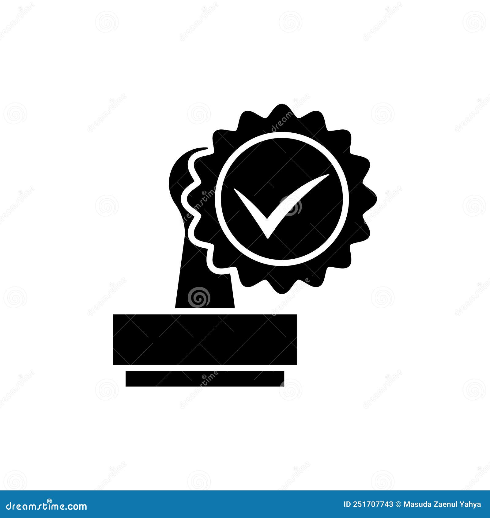 Illustration Vector Graphic of Stamp Icon Stock Vector - Illustration ...