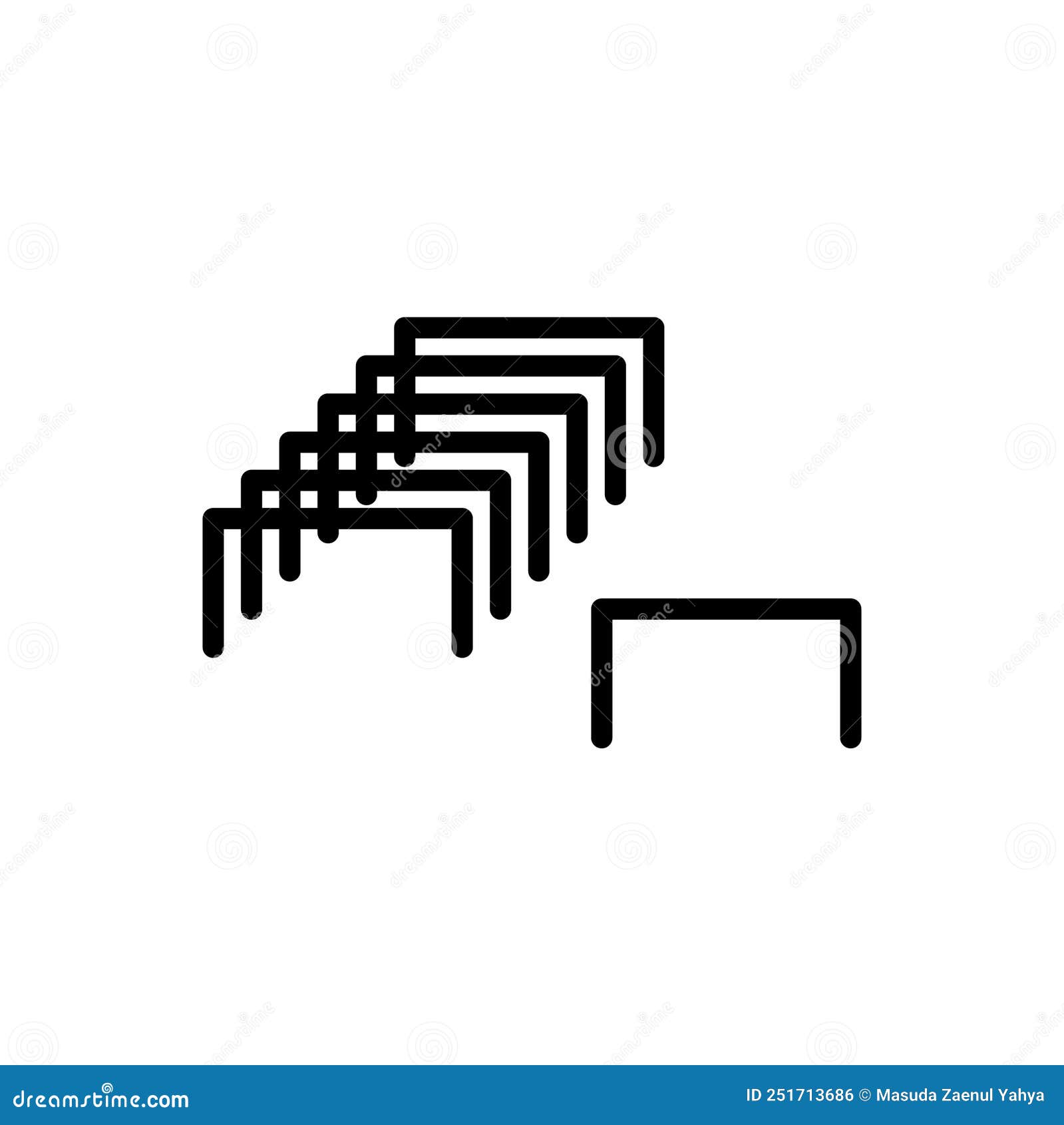 Illustration Vector Graphic of Stapler Icon Stock Vector - Illustration ...