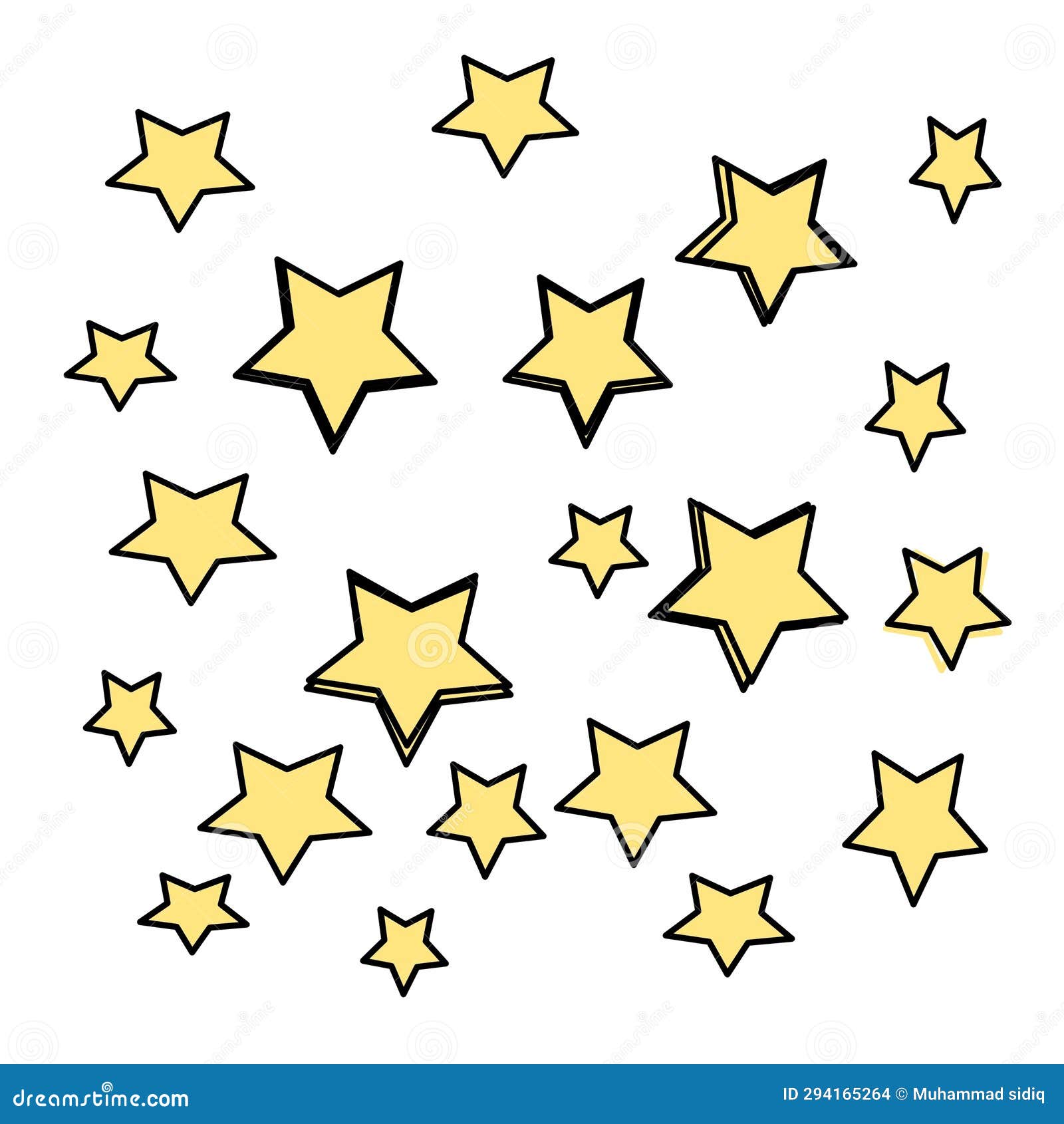 Illustration Graphic of Stars Stock Illustration - Illustration of ...