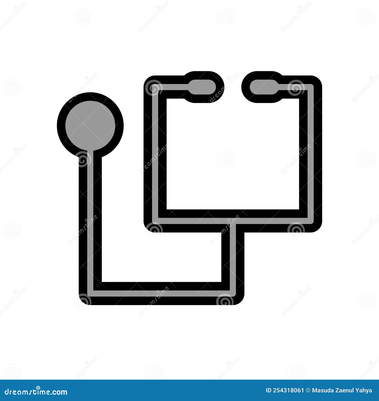 Illustration Vector Graphic of Stethoscope Icon Stock Vector ...