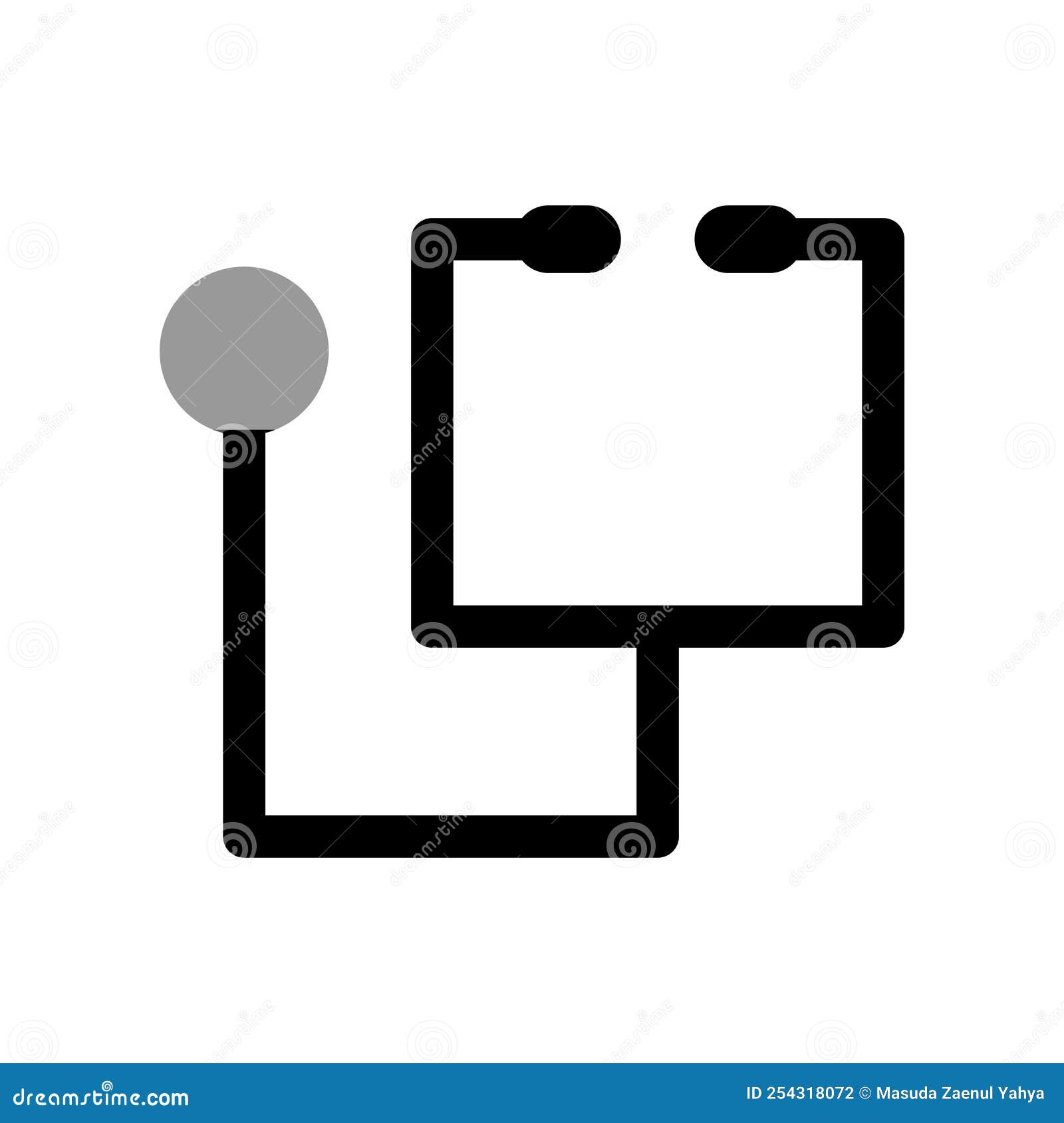 Illustration Vector Graphic of Stethoscope Icon Stock Vector ...