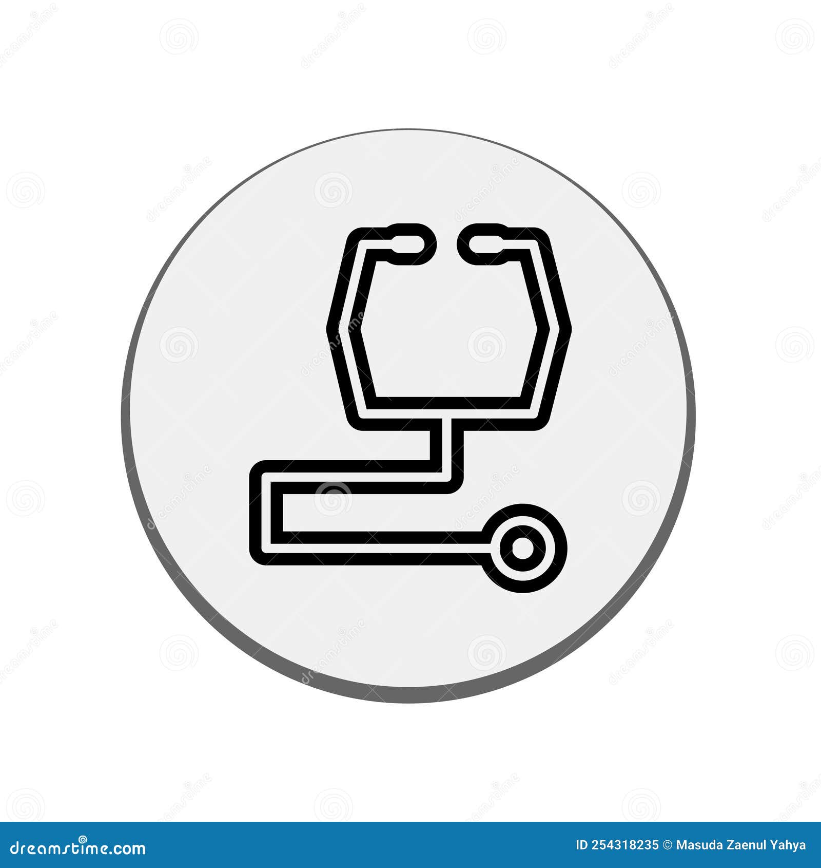 Illustration Vector Graphic of Stethoscope Icon Stock Vector ...