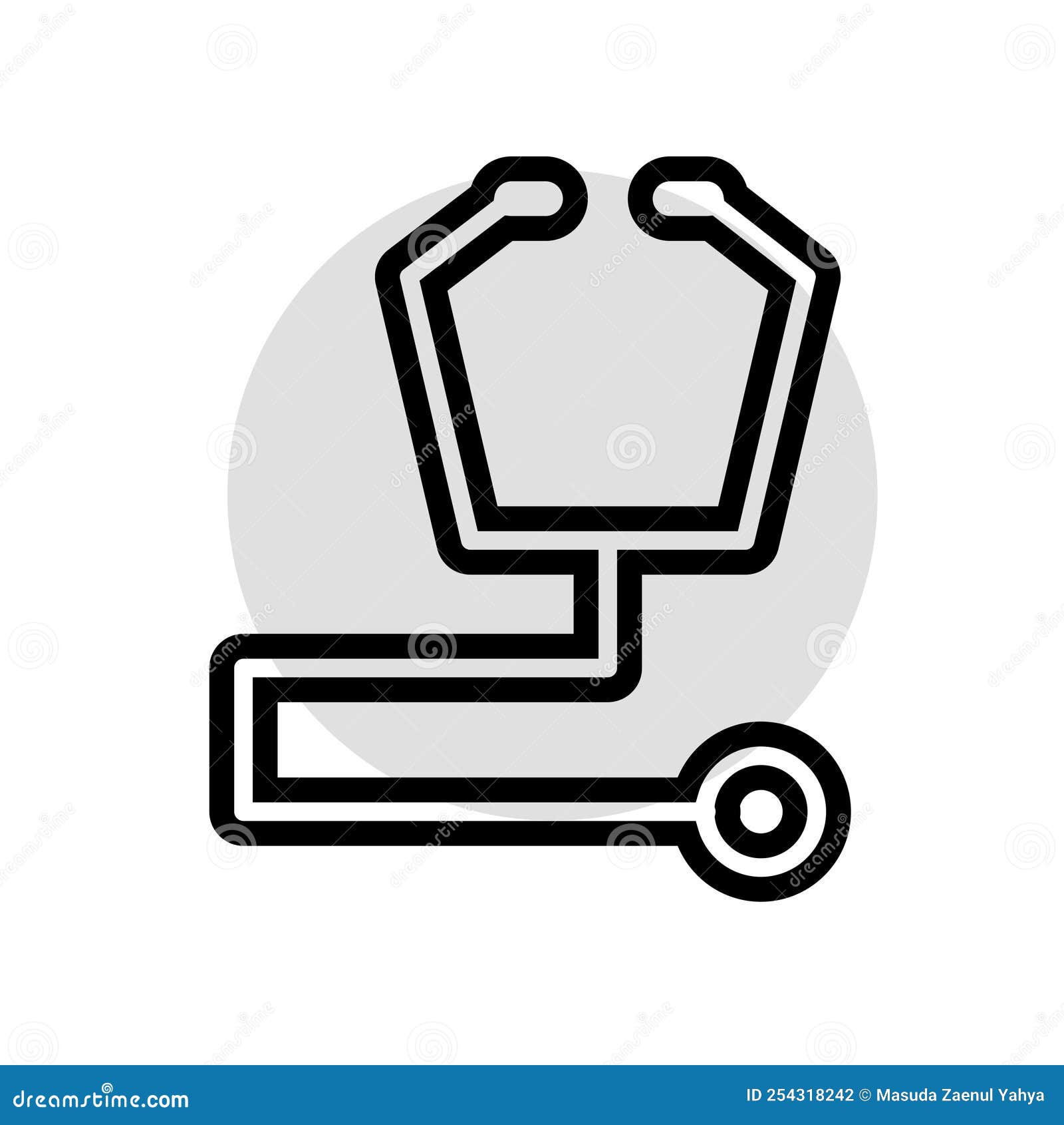 Illustration Vector Graphic of Stethoscope Icon Stock Vector ...