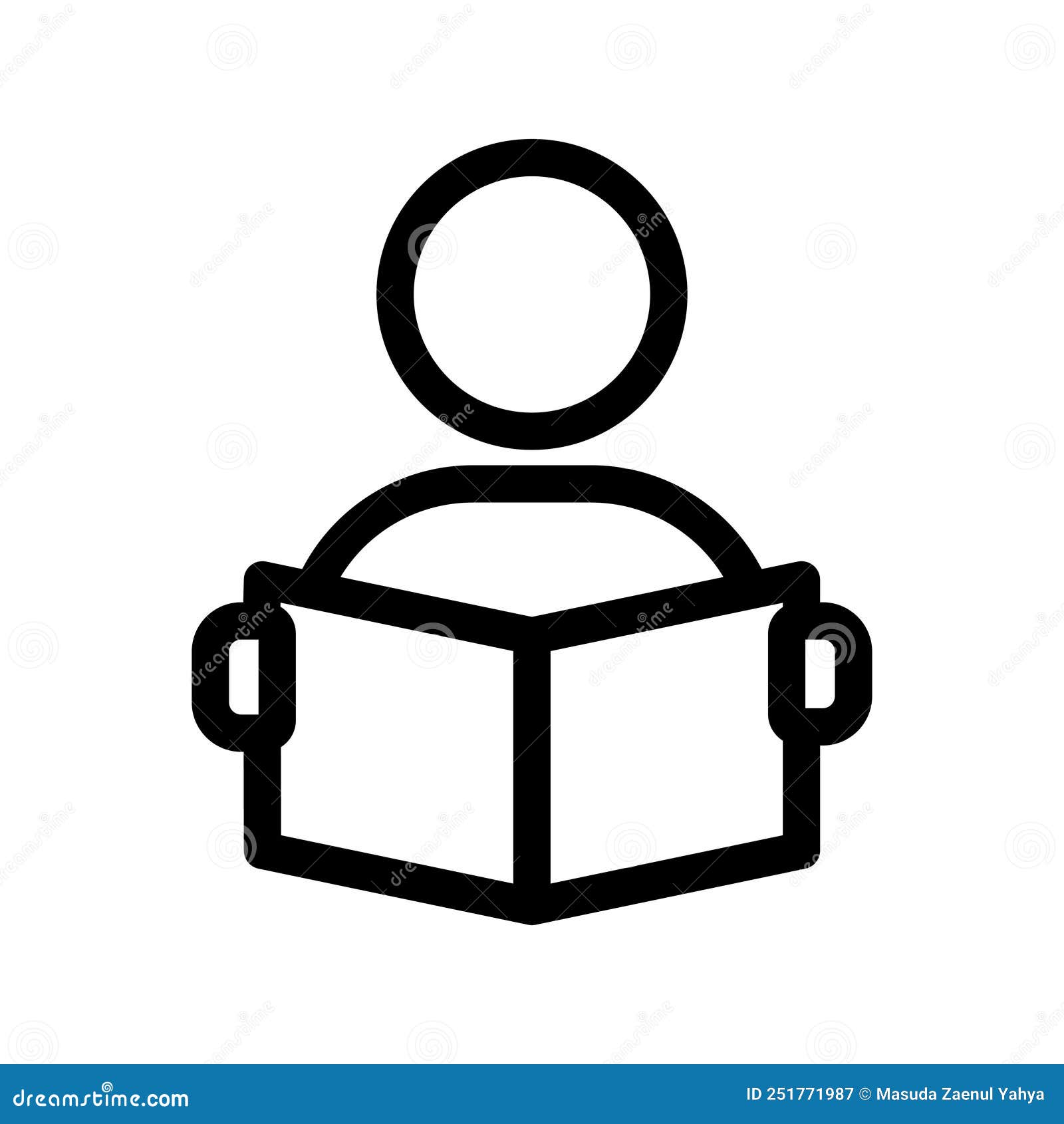 Illustration Vector Graphic of Student Icon Stock Vector - Illustration ...