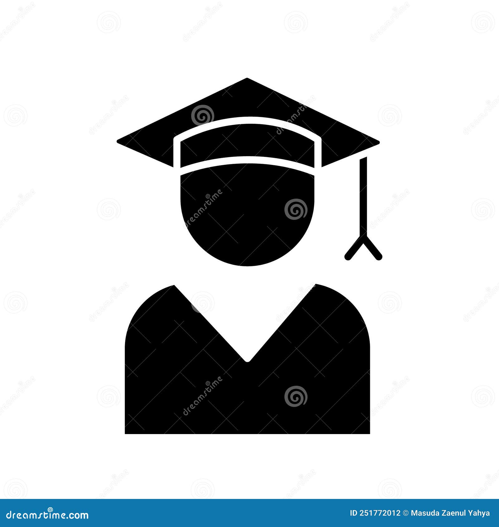 Illustration Vector Graphic of Student Icon Stock Vector - Illustration ...