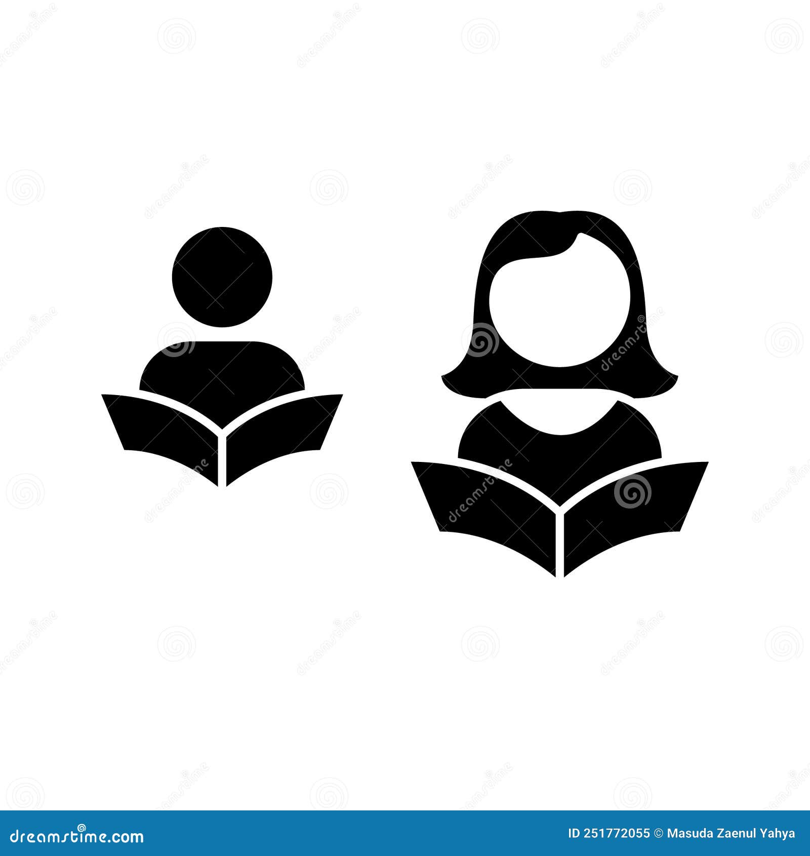Illustration Vector Graphic of Student Icon Stock Vector - Illustration ...