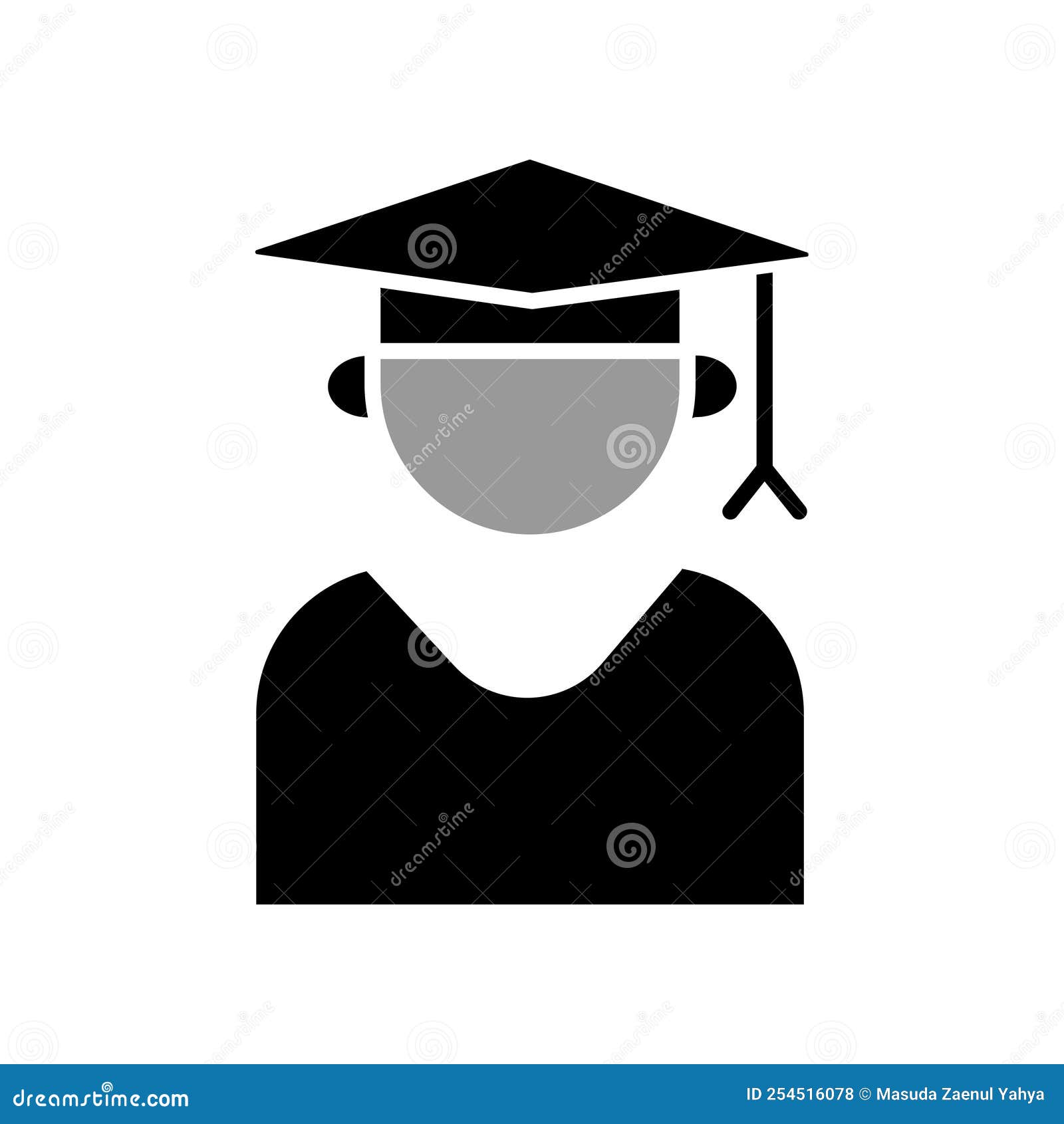 Illustration Vector Graphic of Student Icon Stock Vector - Illustration ...
