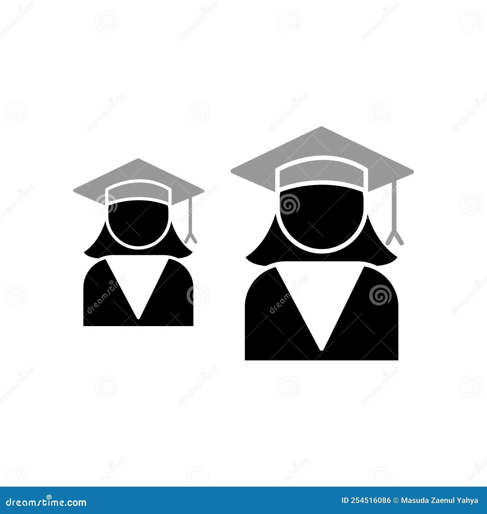 Illustration Vector Graphic of Student Icon Stock Vector - Illustration ...