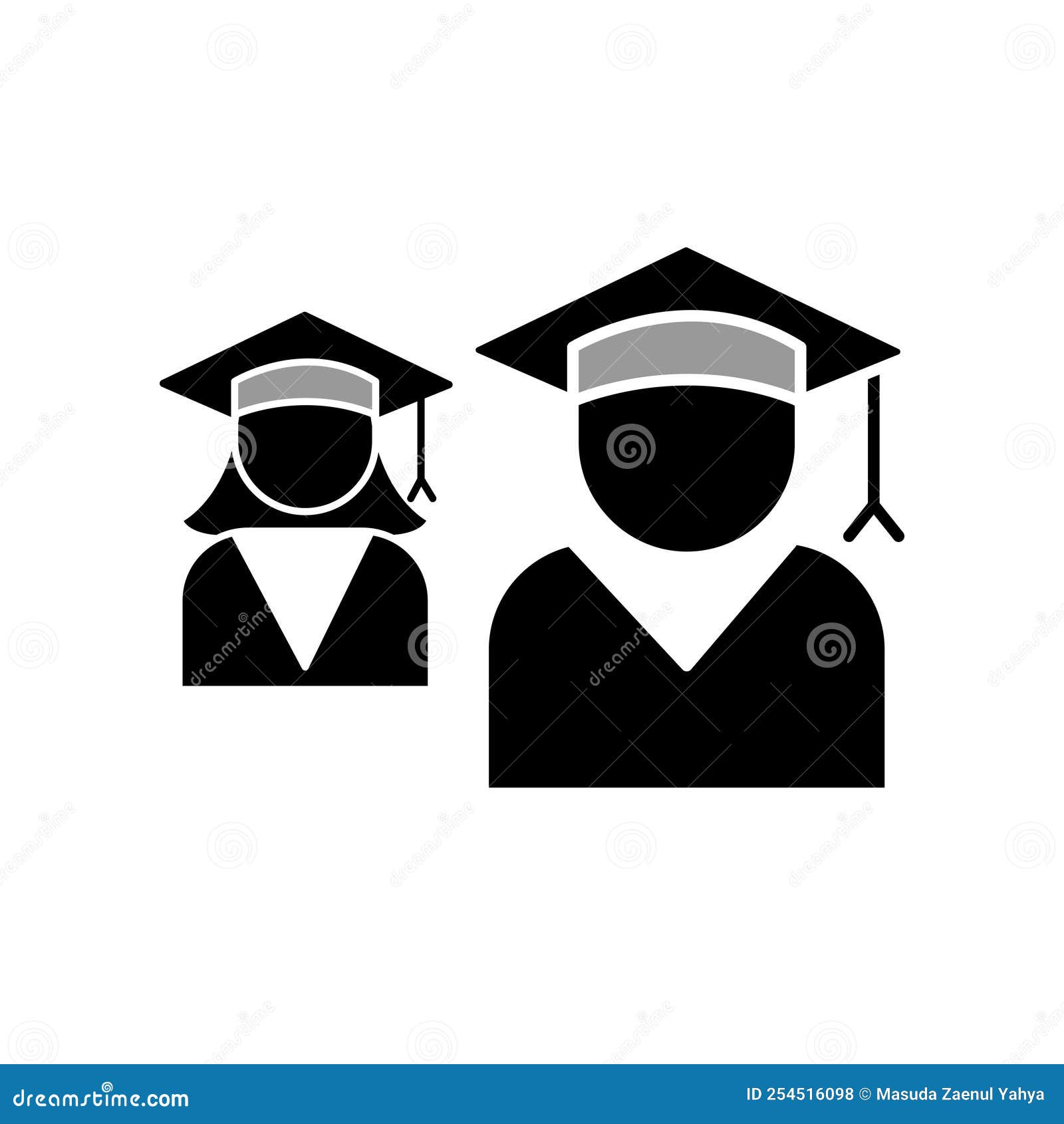 Illustration Vector Graphic of Student Icon Stock Vector - Illustration ...