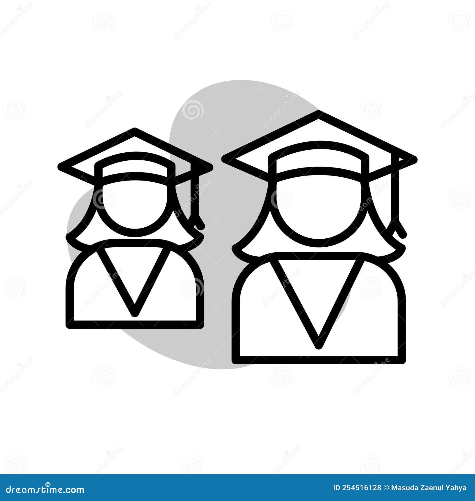Illustration Vector Graphic of Student Icon Stock Vector - Illustration ...
