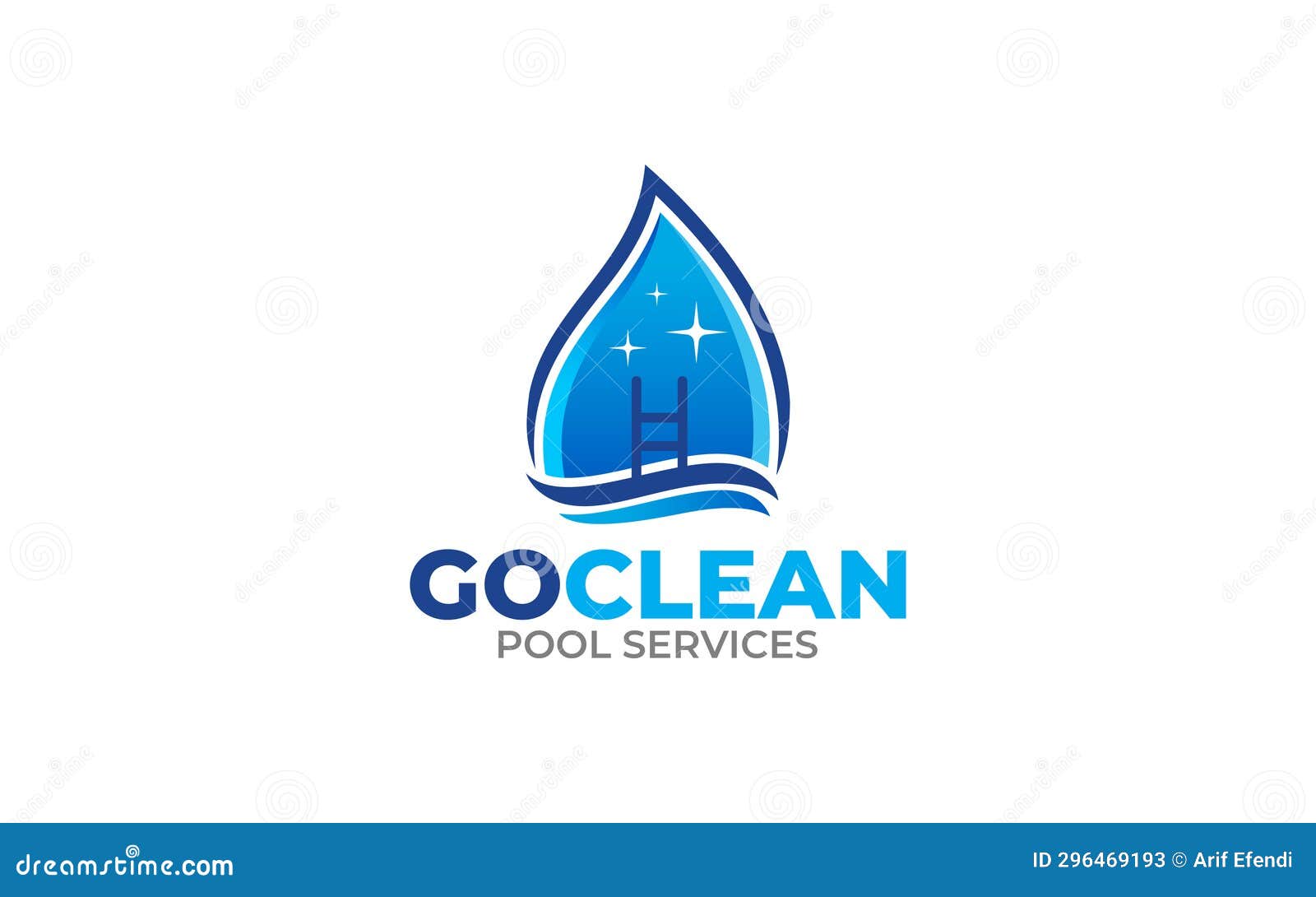 Illustration Vector Graphic of Swimming Pool Cleaning Service Logo ...