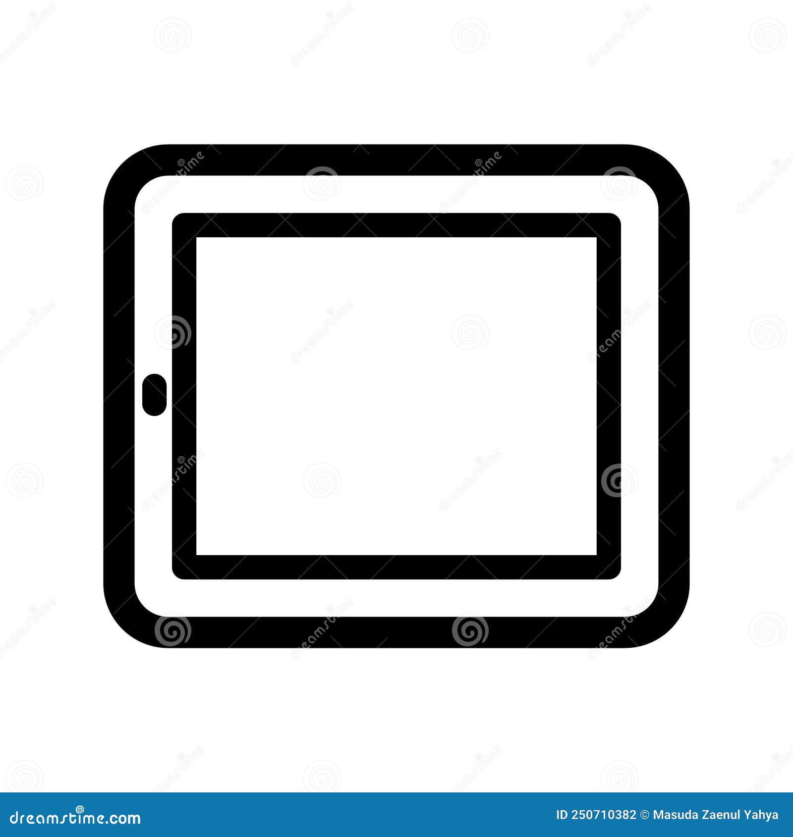 Illustration Vector Graphic of Tablet PC Icon Design Stock Vector ...
