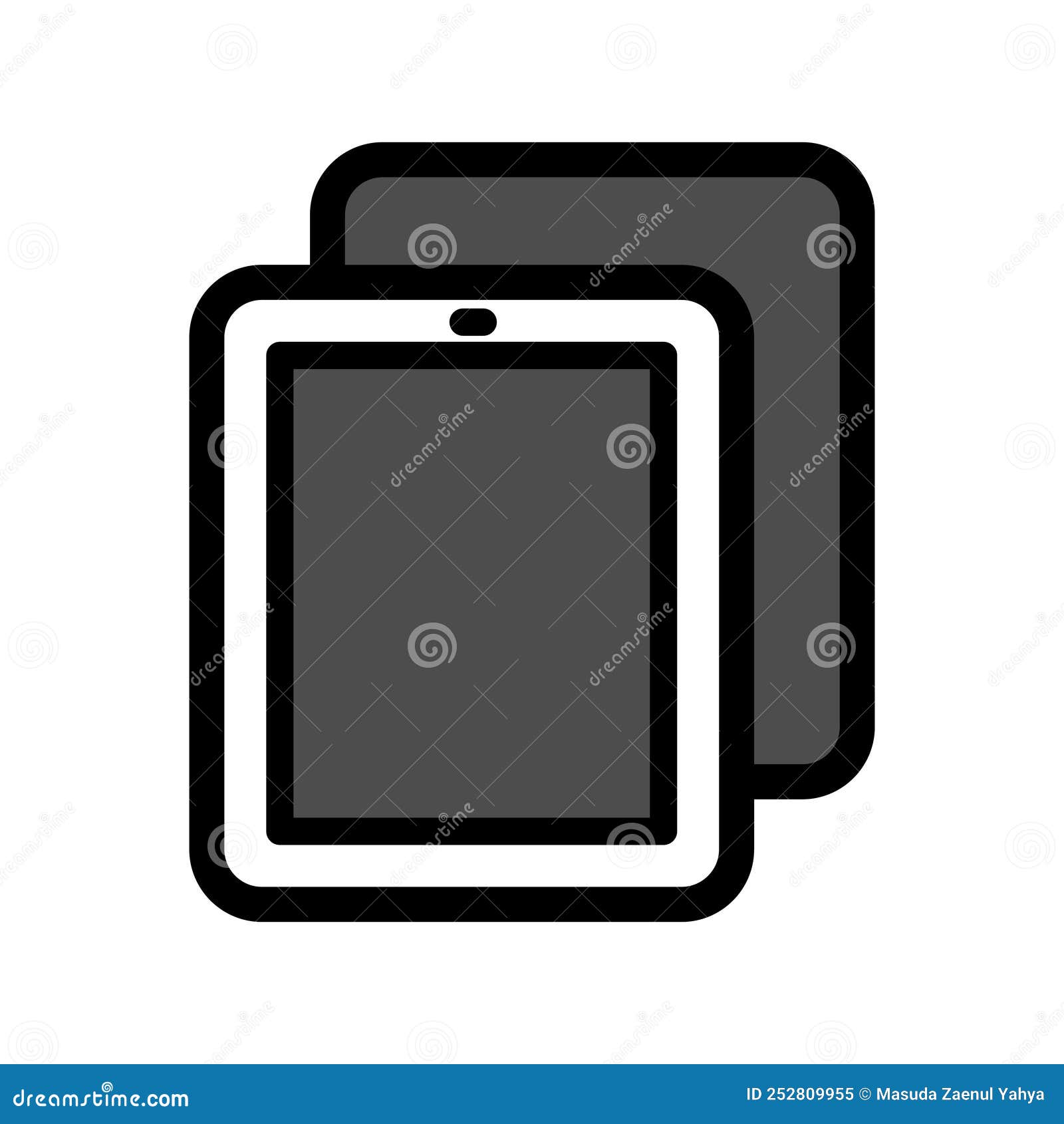 Illustration Vector Graphic of Tablet PC Icon Stock Vector ...