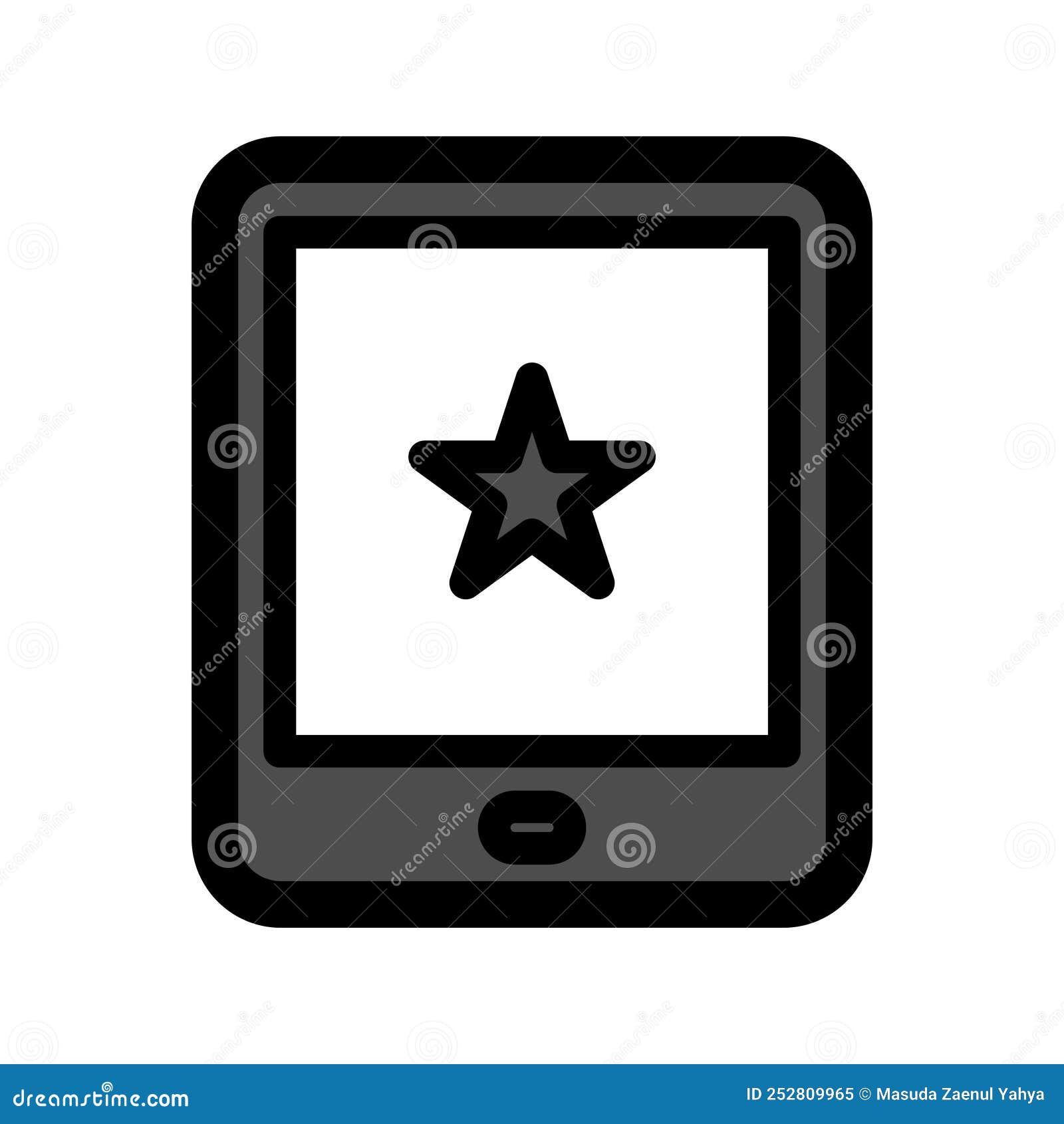 Illustration Vector Graphic of Tablet PC Icon Stock Vector ...
