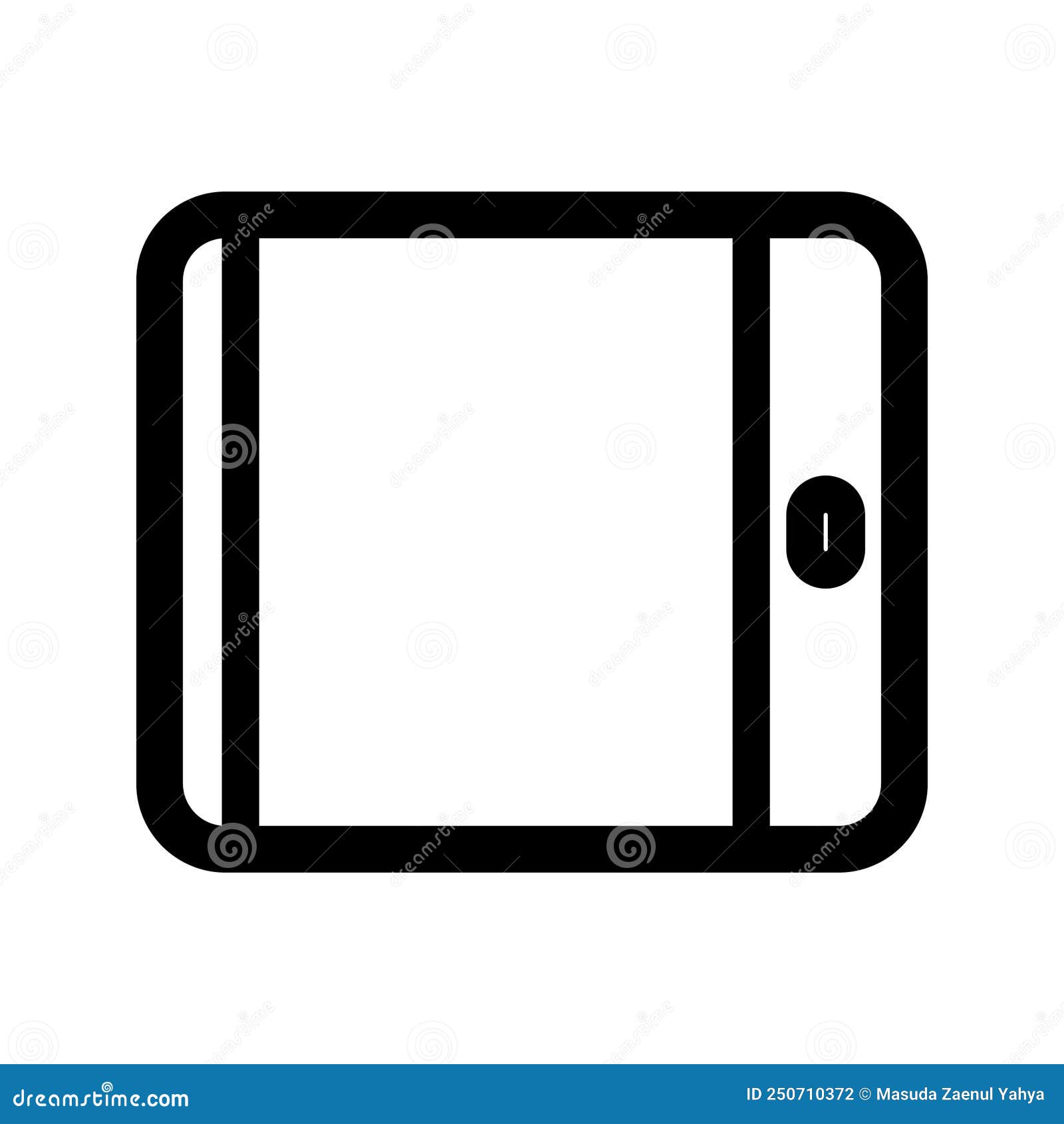 Illustration Vector Graphic of Tablet PC Icon Design Stock Vector ...